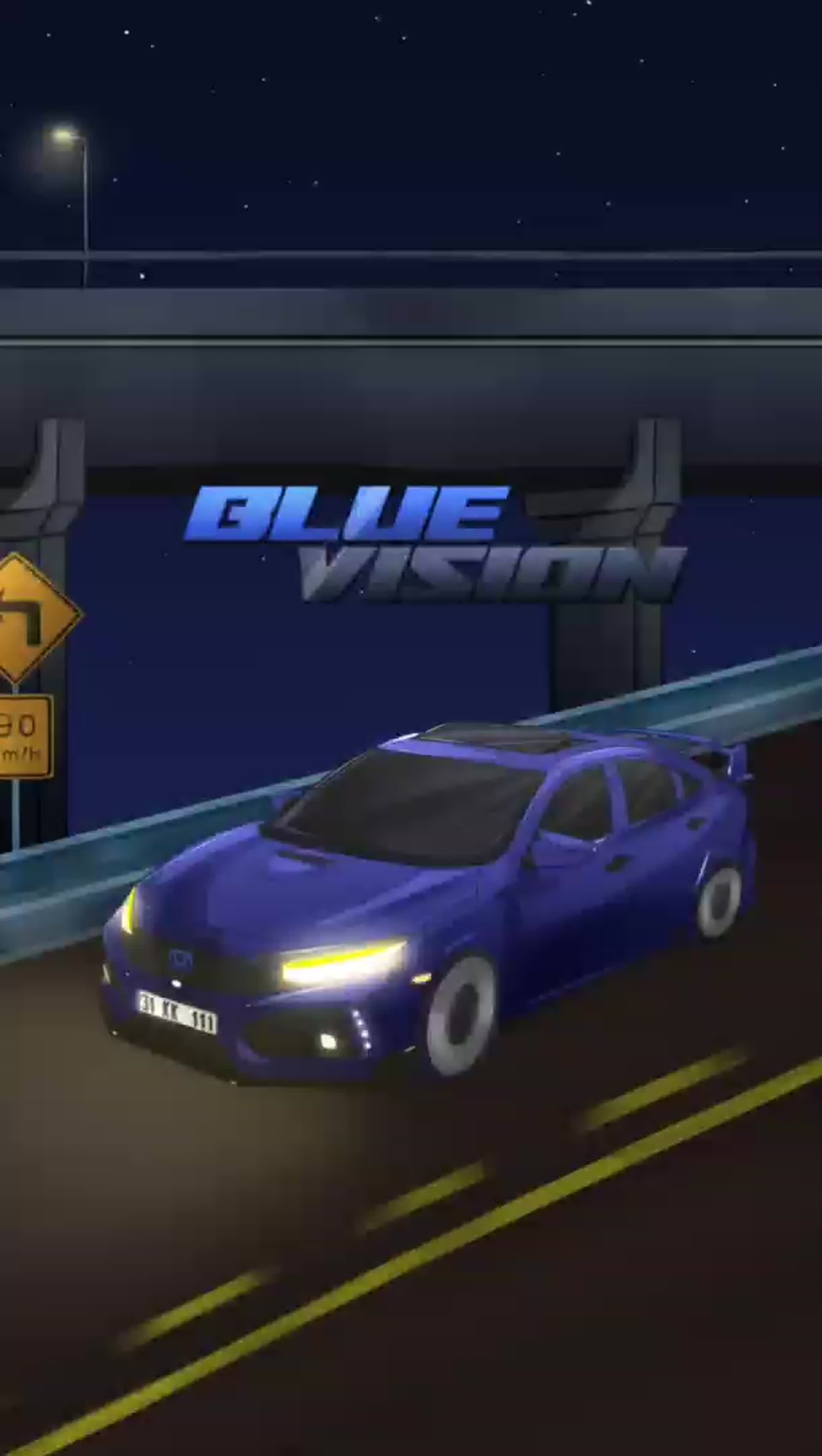 ArtStation - Blue Vision car animation