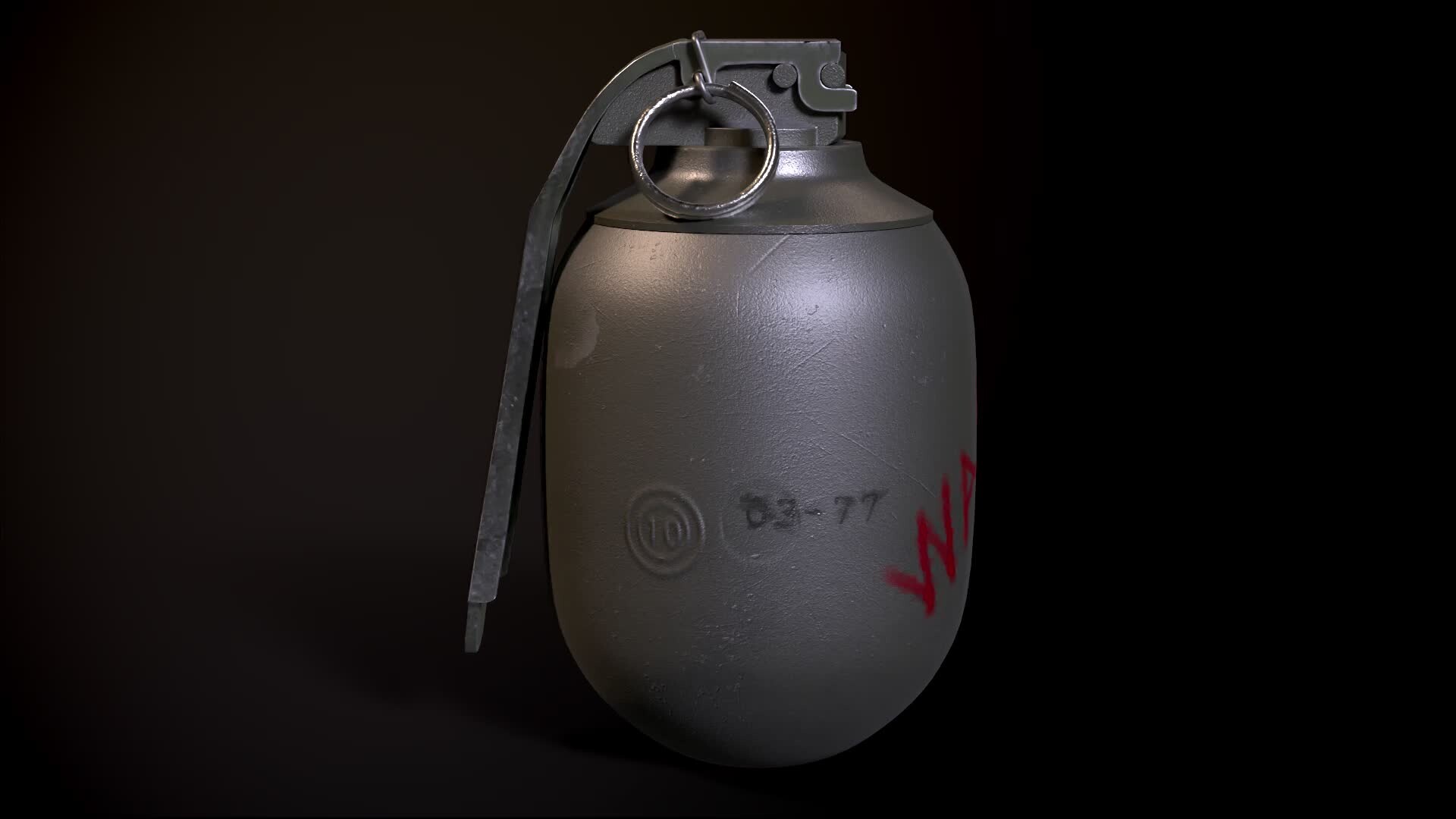 ArtStation - The concept of a modern offensive grenade GHO 1