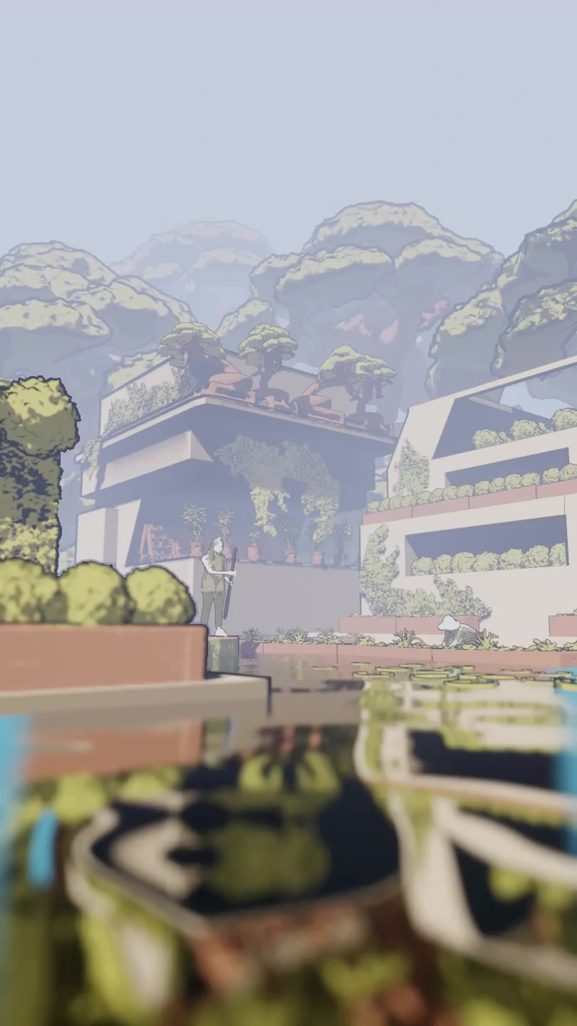 ArtStation - Solarpunk River