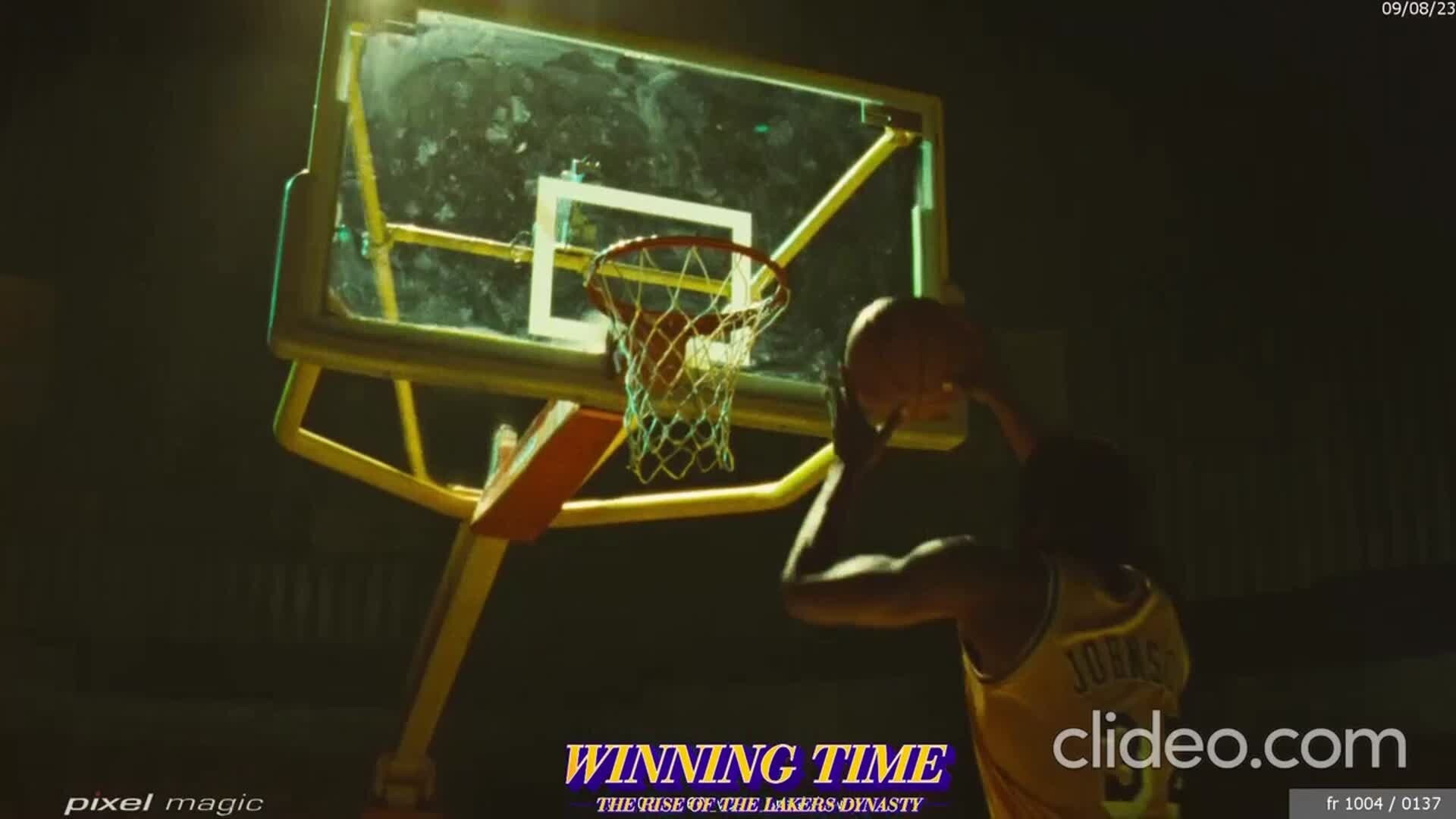 ArtStation - Green screen replacement. Beak Down on Winning Time Season 2