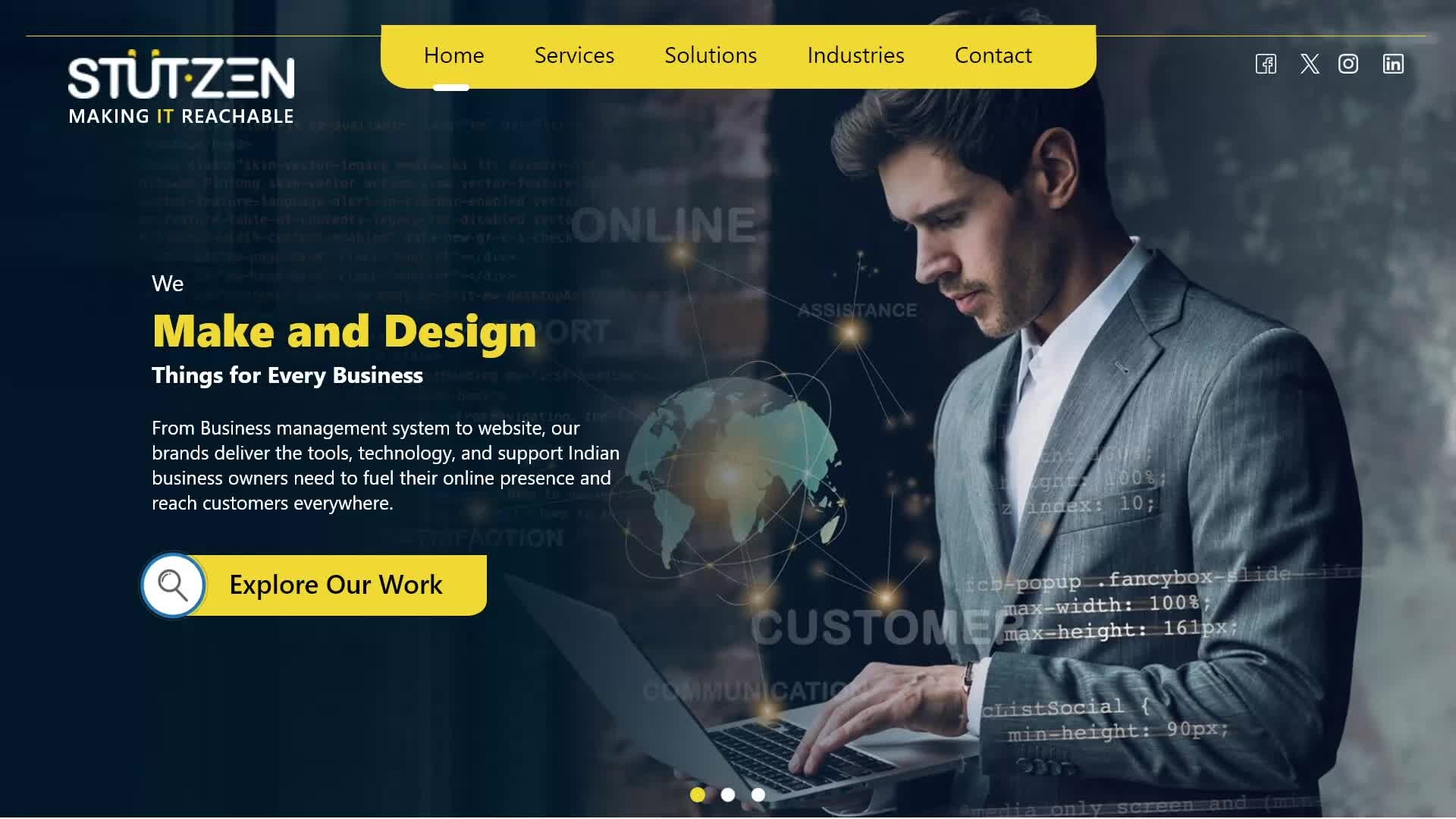 ArtStation - Website design for digital marketing company