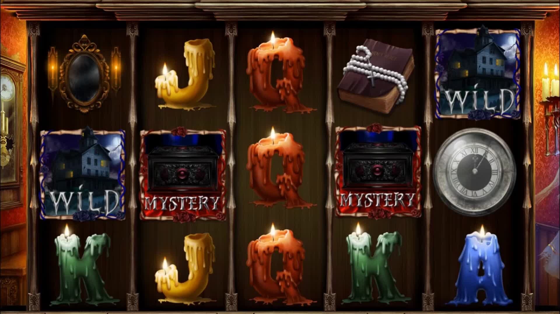 ArtStation - The Main UI motion design for the online slot "Horror"