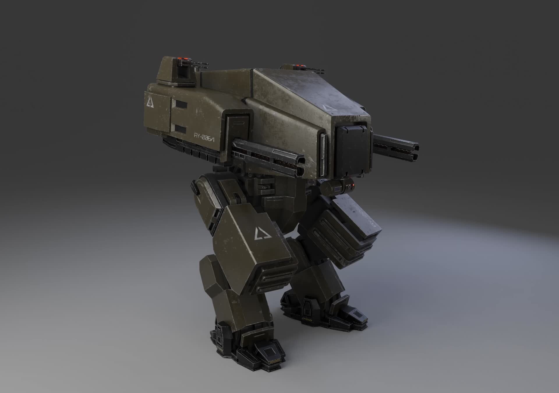 ArtStation - Battle Mech