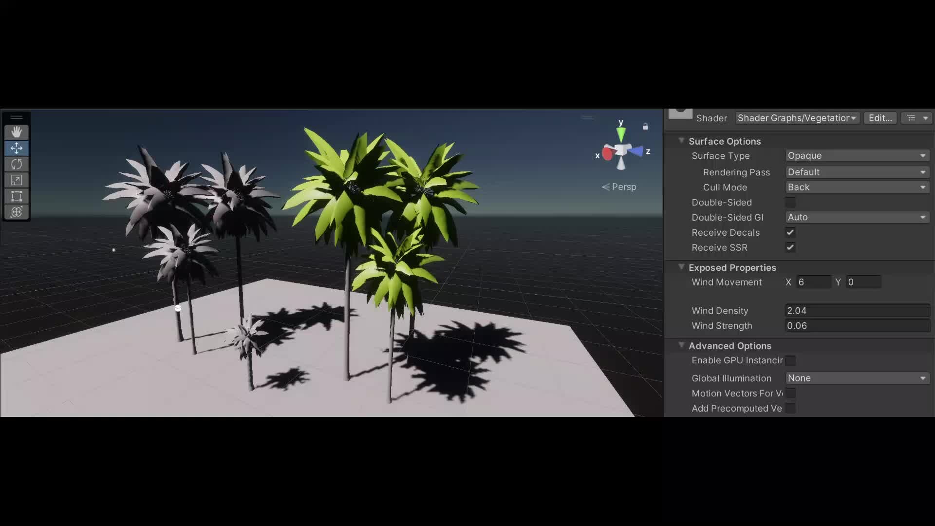 ArtStation - Vegetation Wind Shader