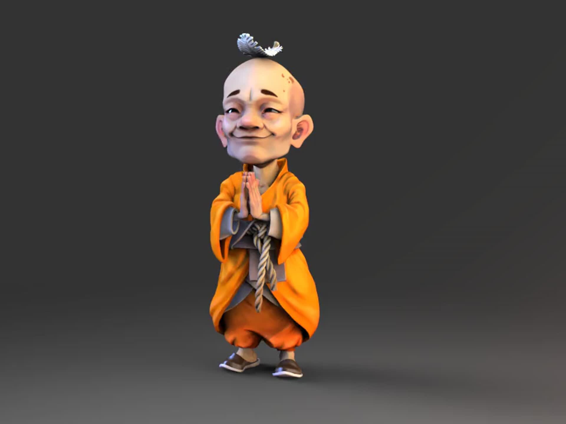 ArtStation - Monk