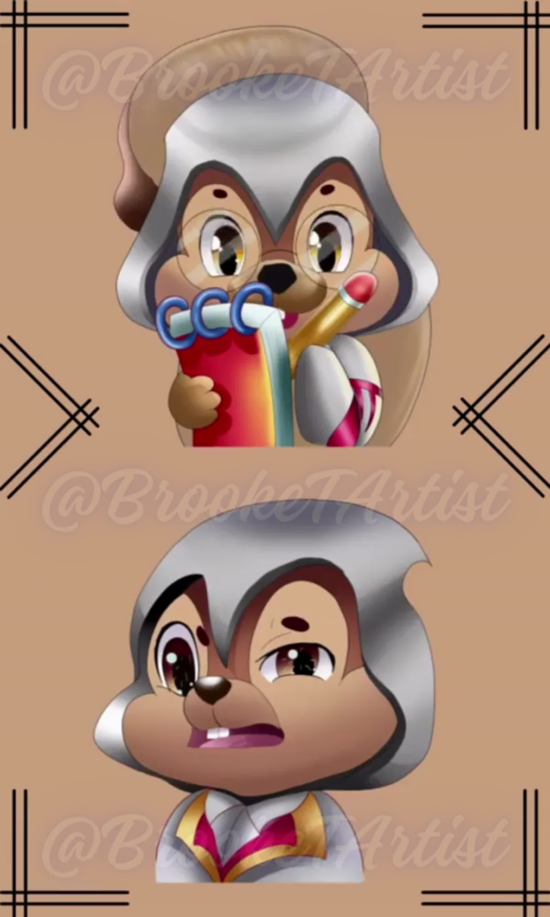 ArtStation - Squirrel Animated Emotes