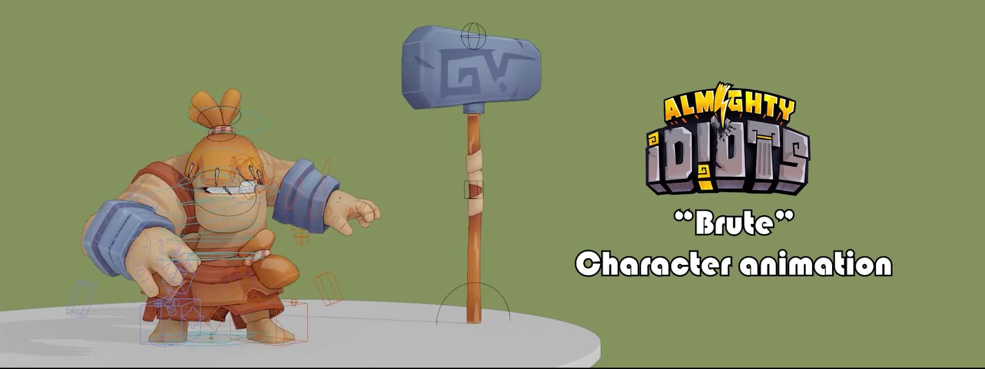 ArtStation - "Brute" character Animation