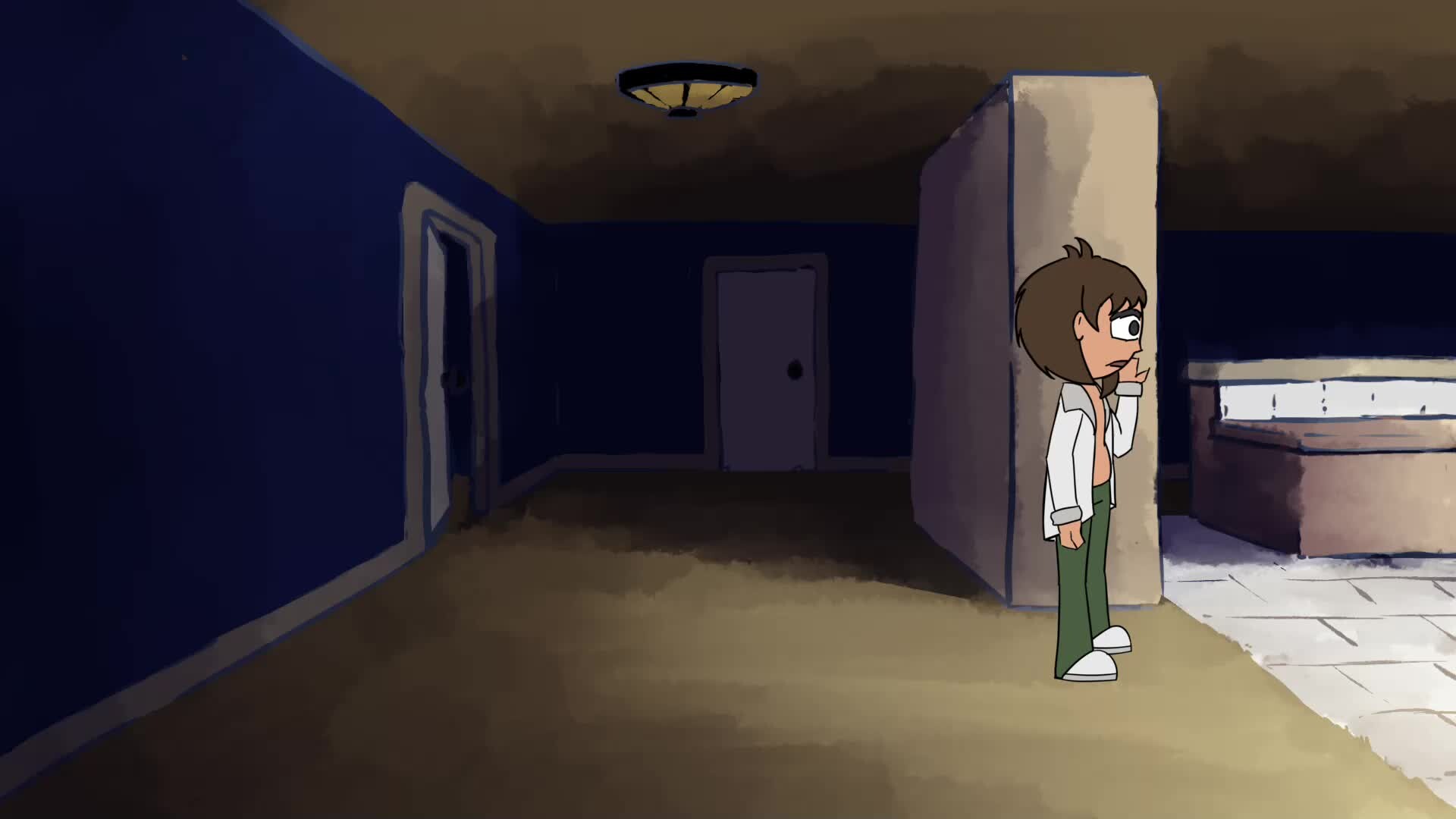 ArtStation - Shrimp Frying and Escaping! - 2D Animation