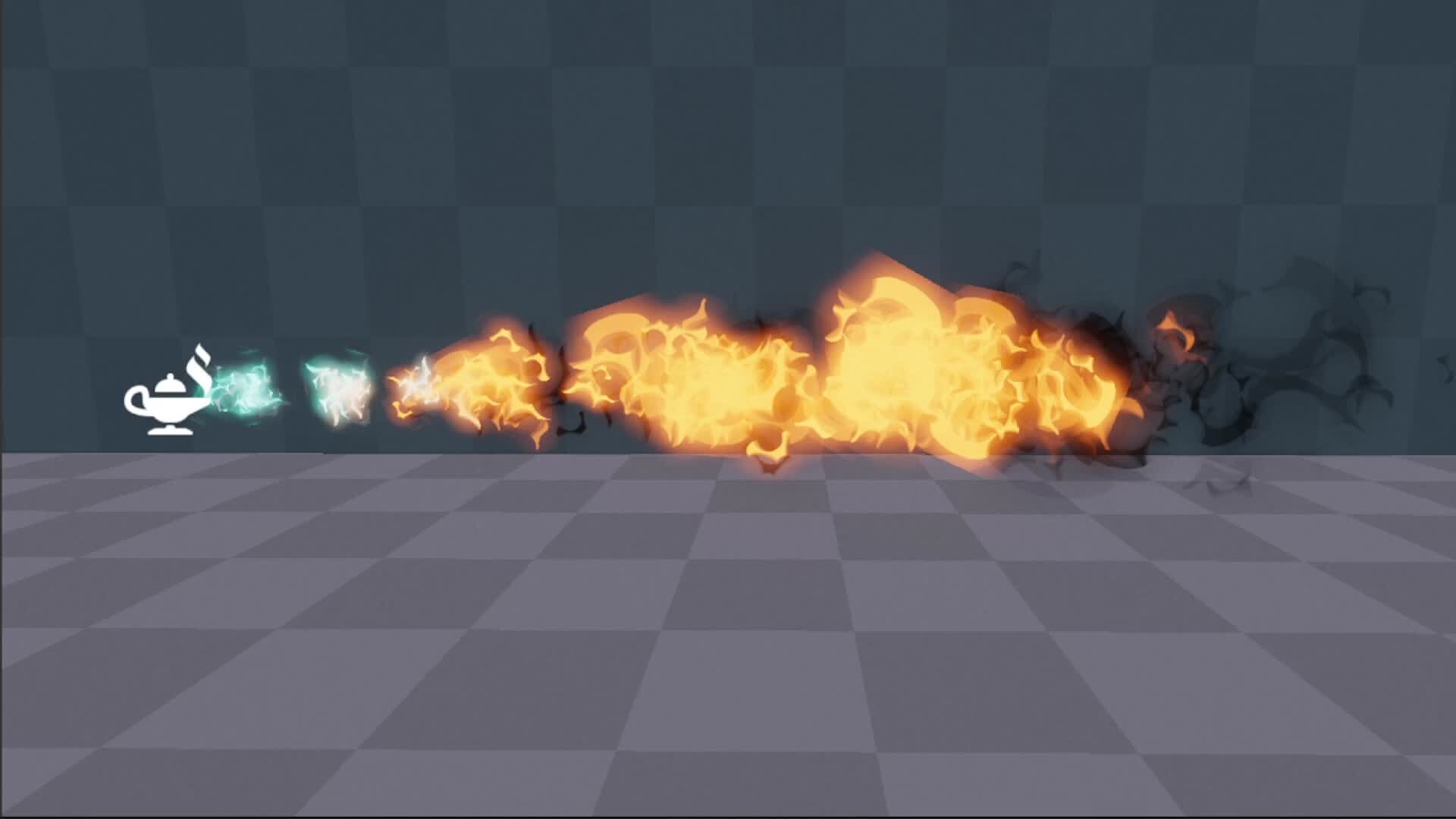 ArtStation - Flamethrower Visual Effect