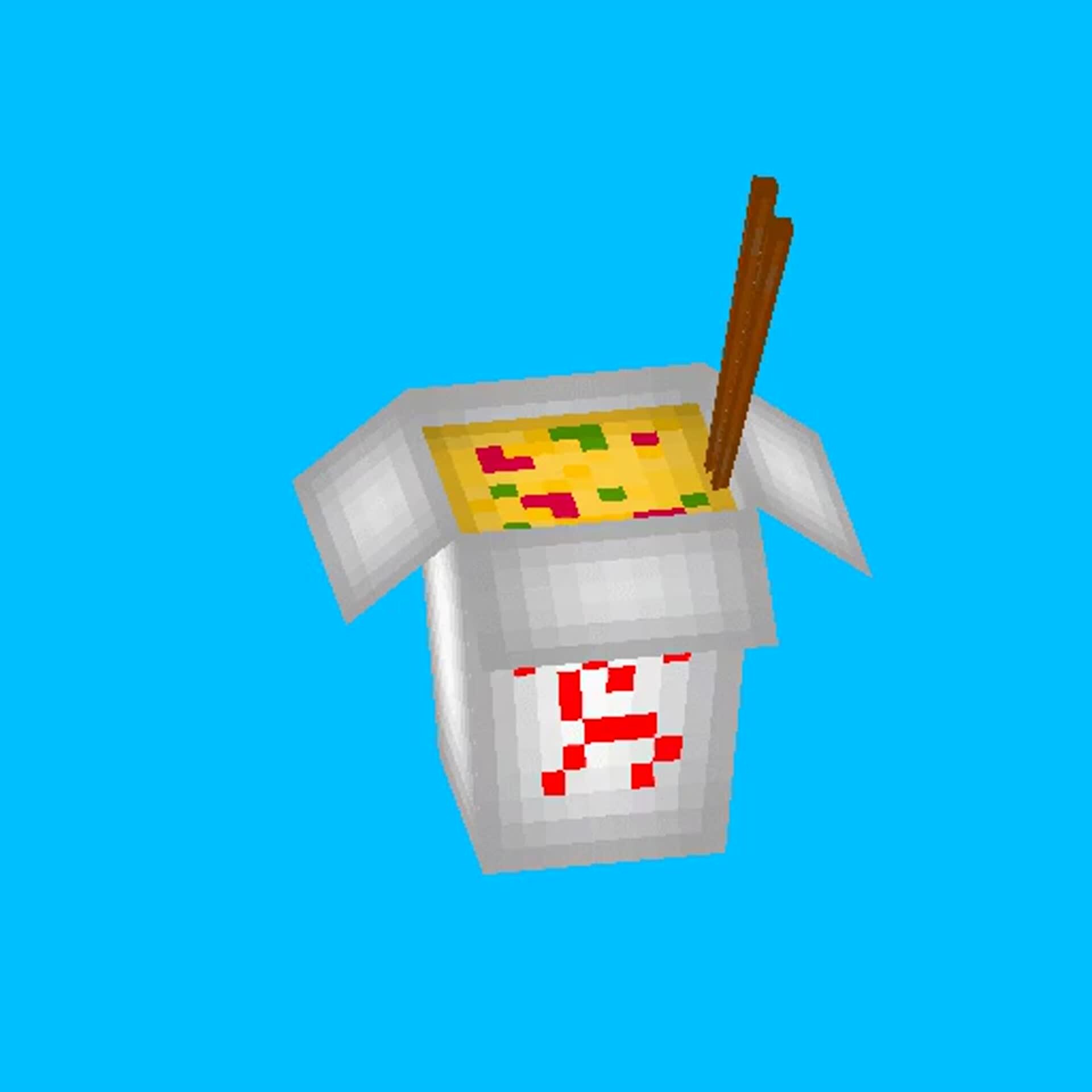 ArtStation - Chinese noodle box pixel style