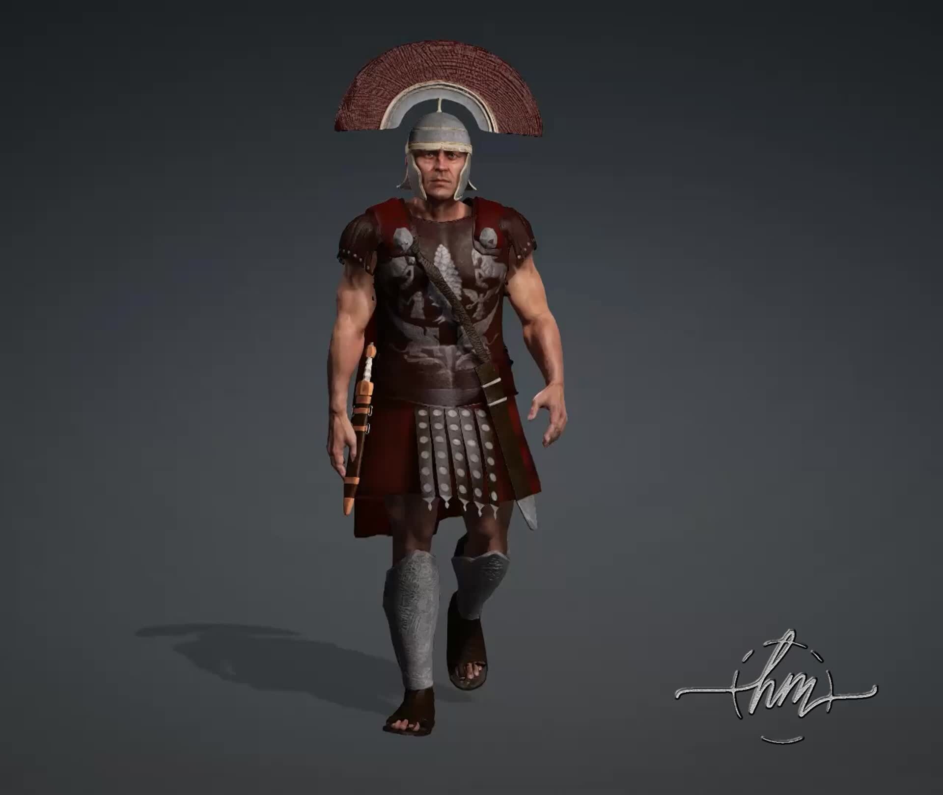 ArtStation - Roman centurion