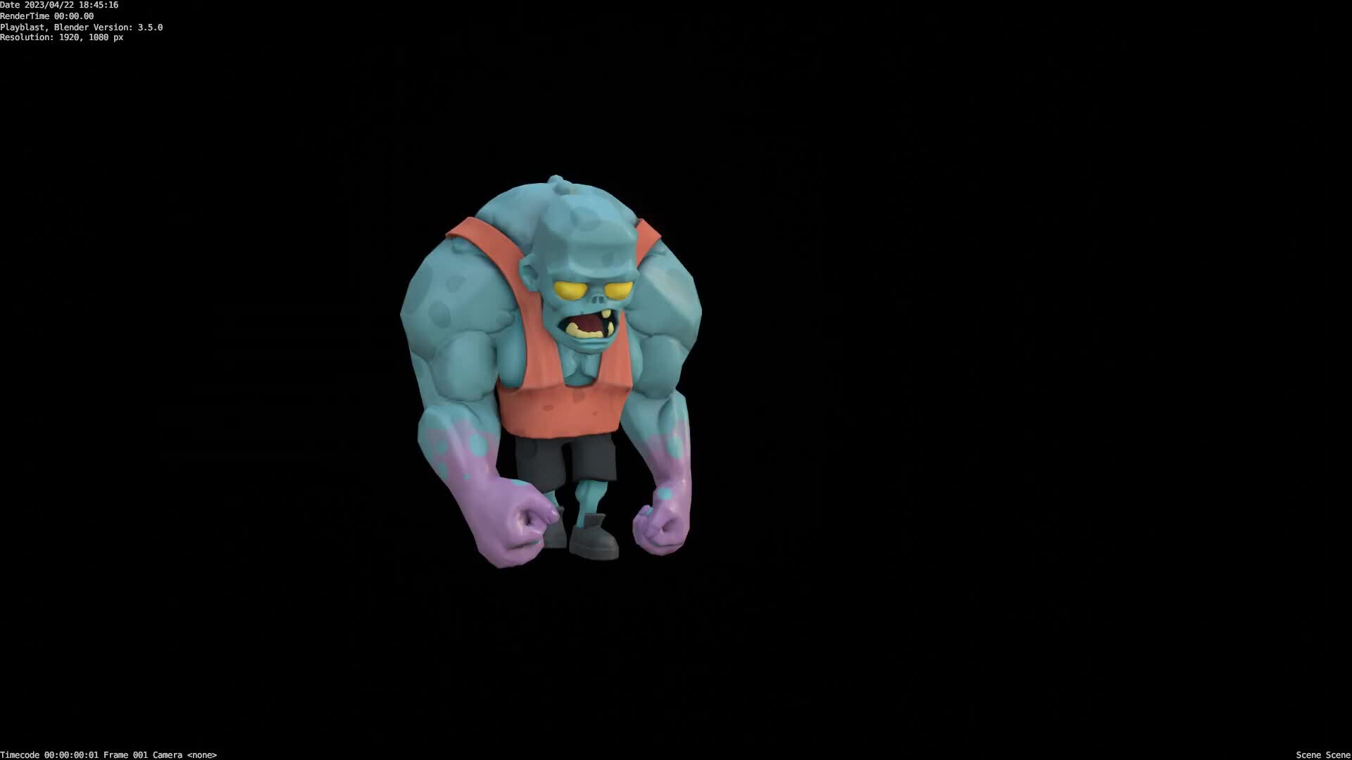 ArtStation - Zombie Game Animations