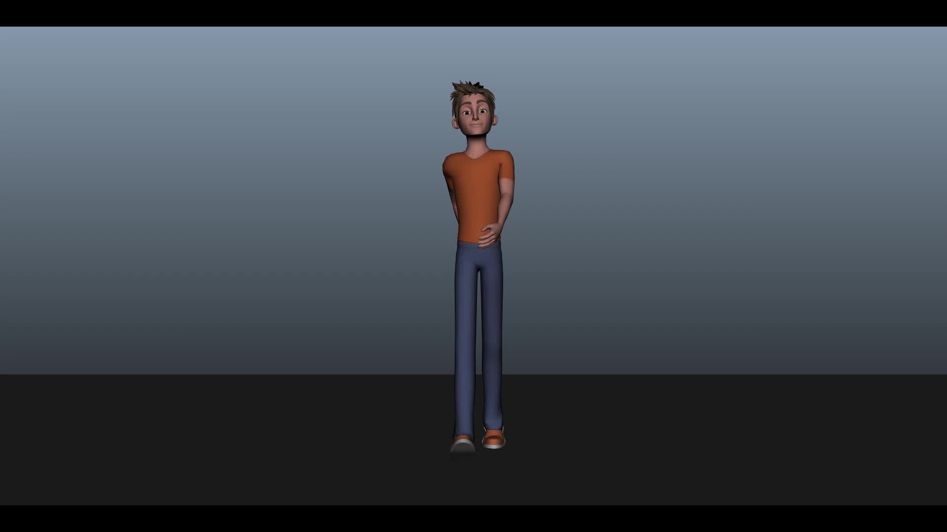 ArtStation - Walk Cycle animation