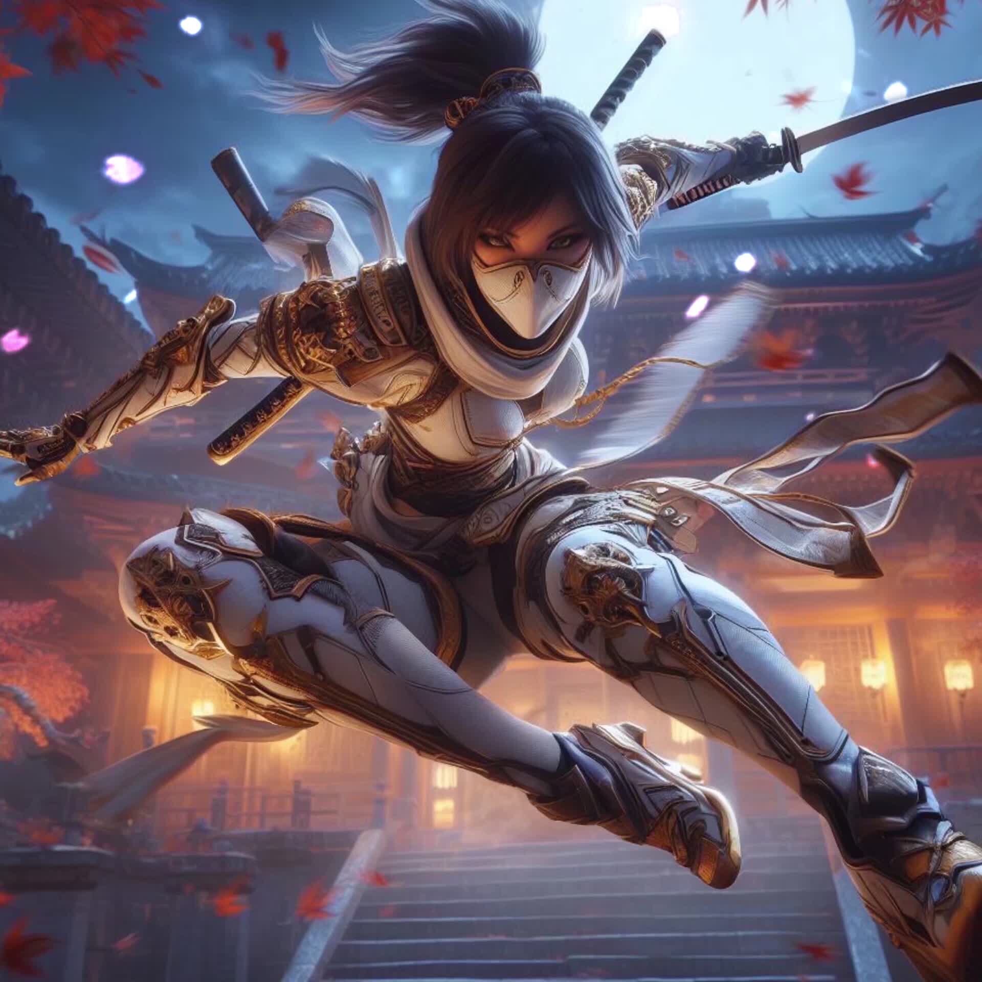 ArtStation - WHITE NINJA part3