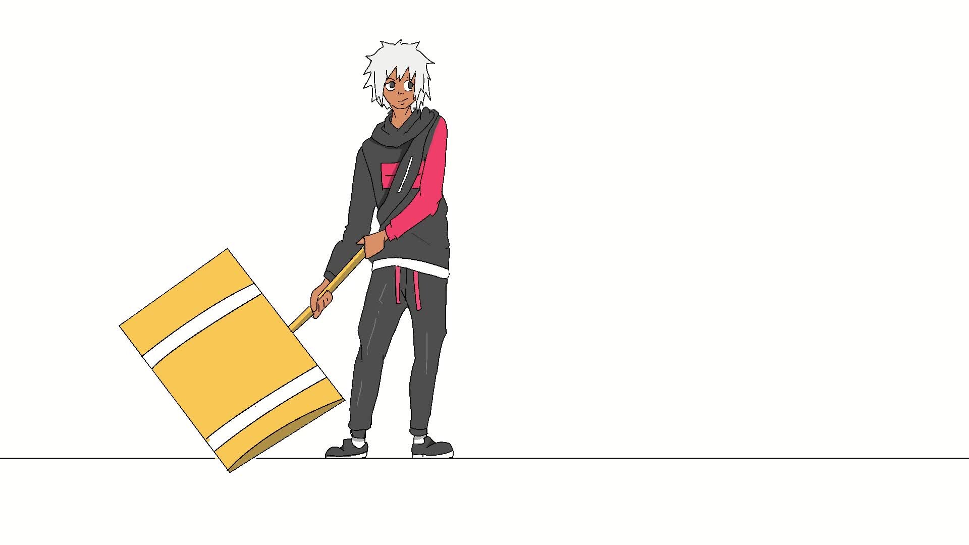 ArtStation - hammer swing animation