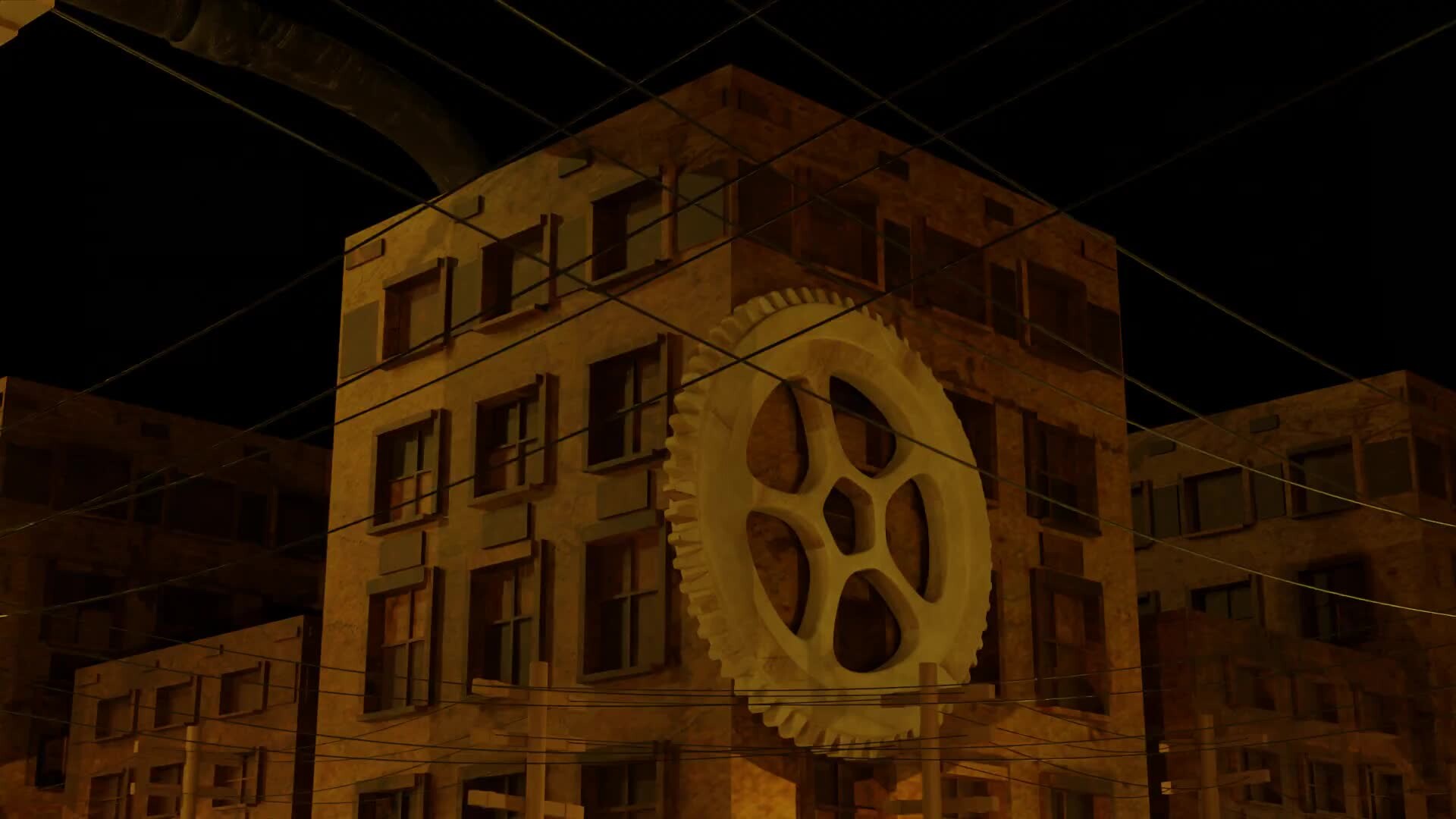 ArtStation - Steampunk City Turntable