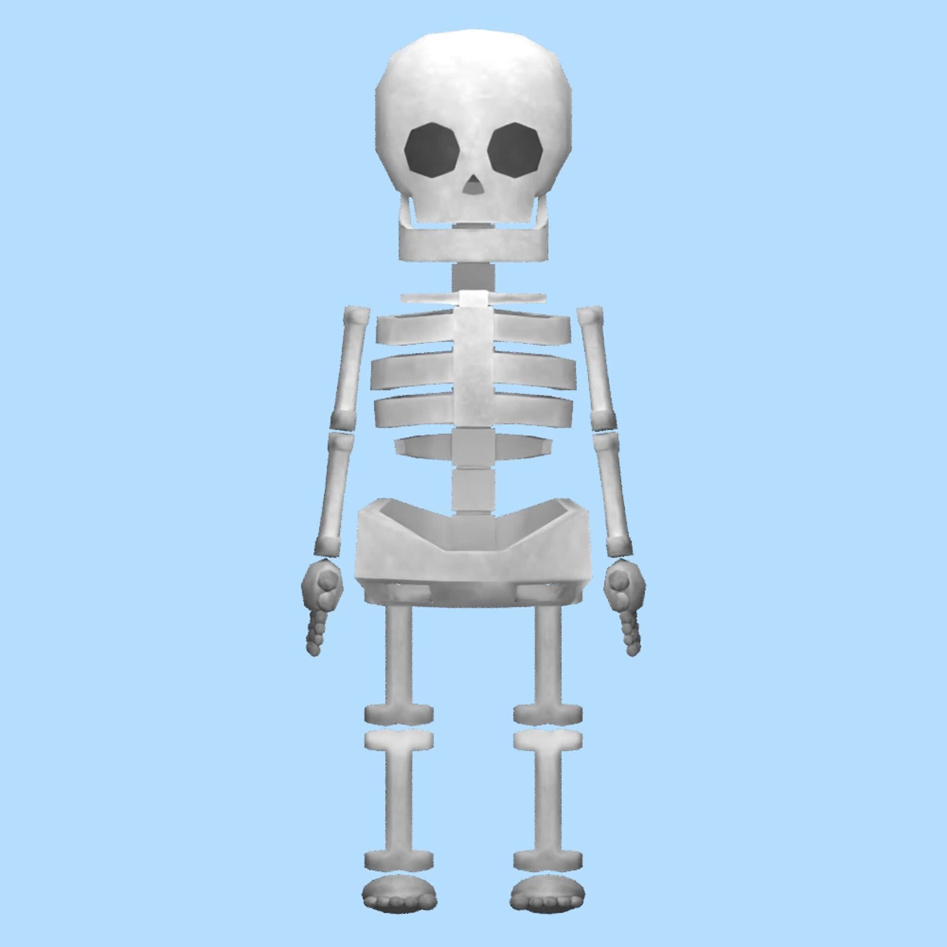 ArtStation - Skeleton Prop - UnknowSoulWithMe