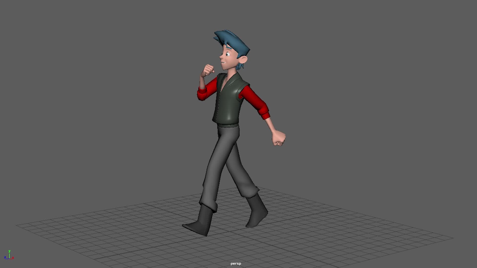 ArtStation - Stylized Walk Animation - 3D Animation 2 2023