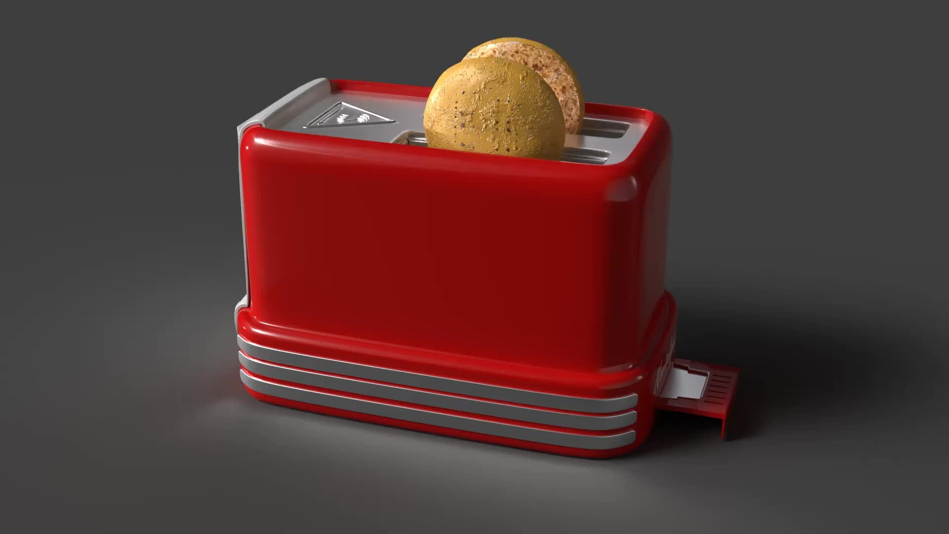 ArtStation - Bread Toaster // 3D MODELING //TEXTURING