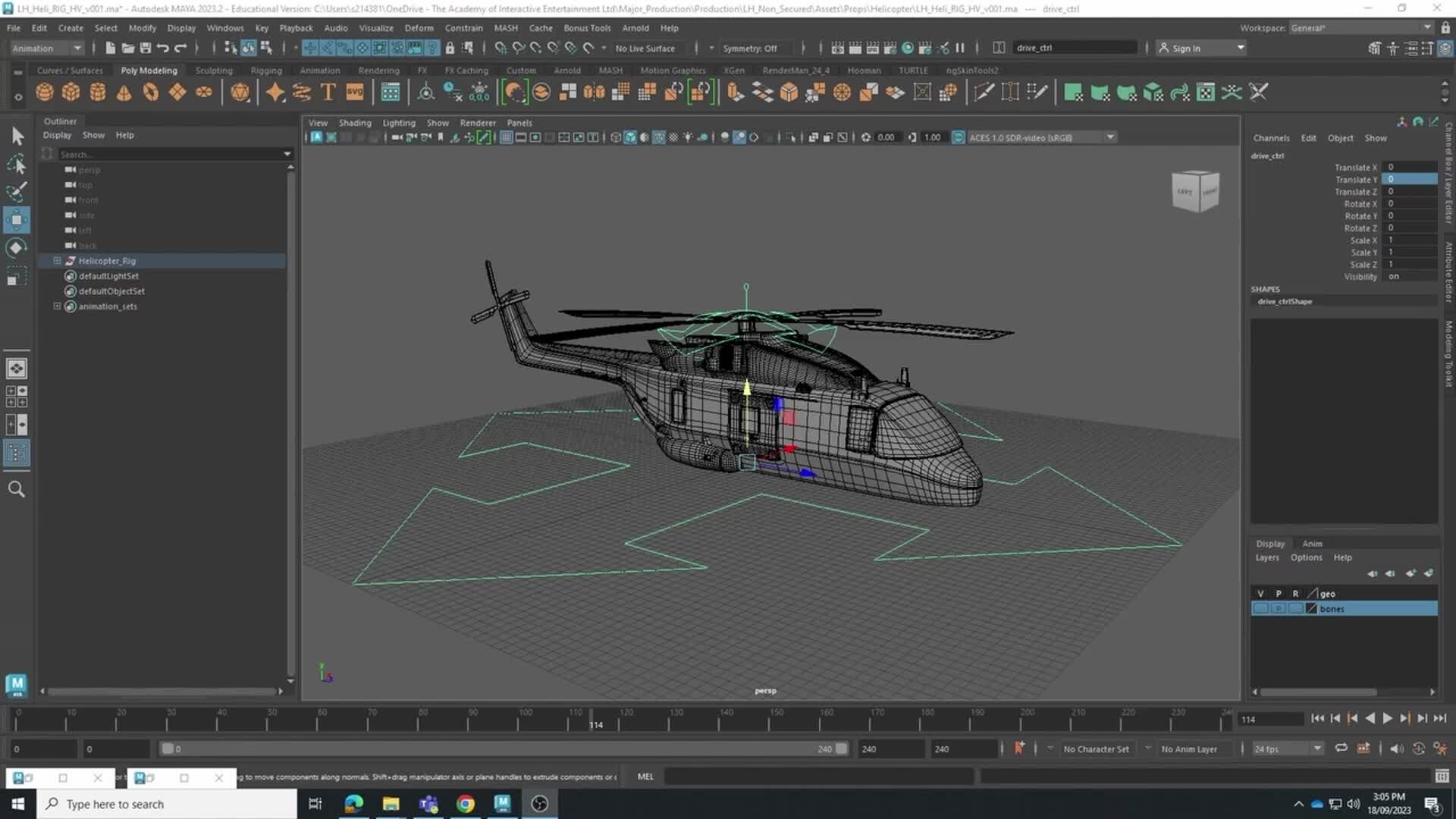 ArtStation - Helicopter Rig