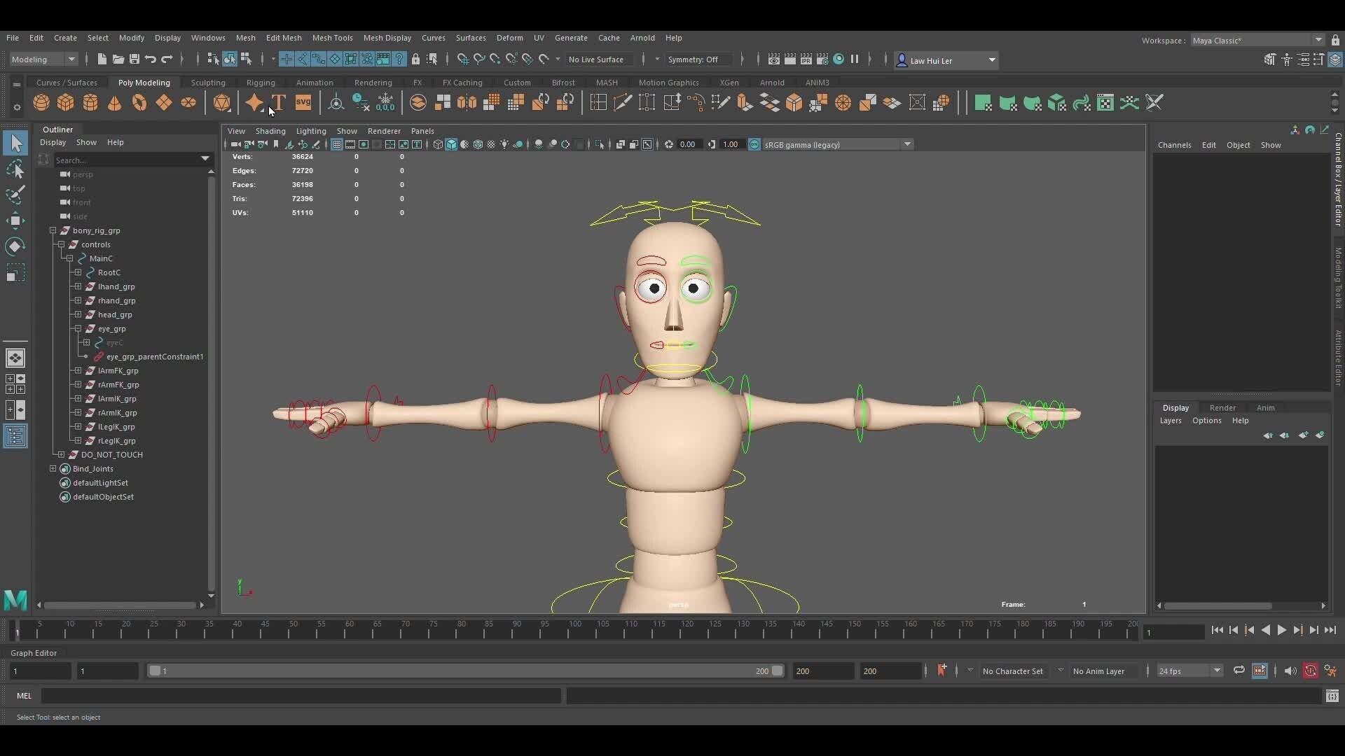 ArtStation - ANIM3 Facial Rigging Demo Reel