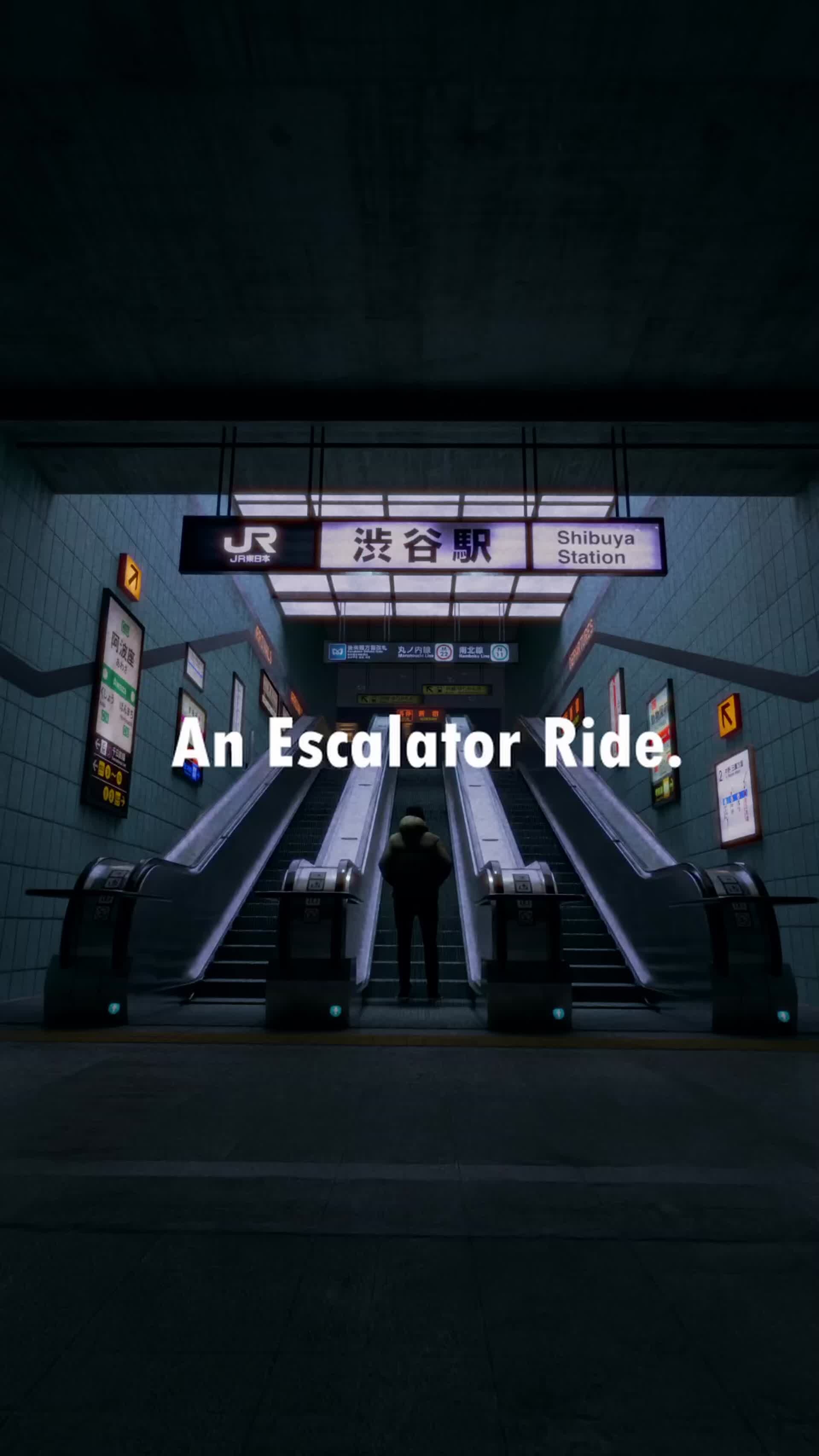 ArtStation - An Escalator Ride