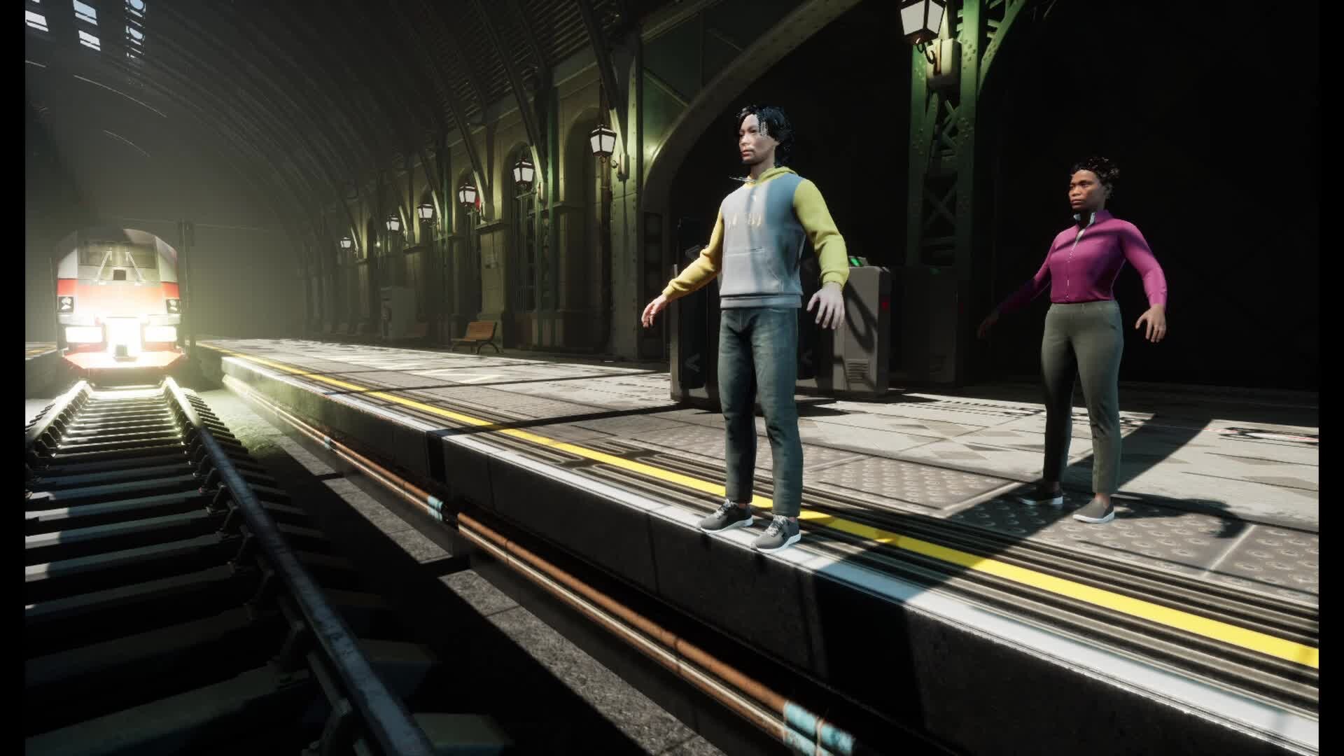 ArtStation - Lighting: Dialogue Scene example - Academic Study