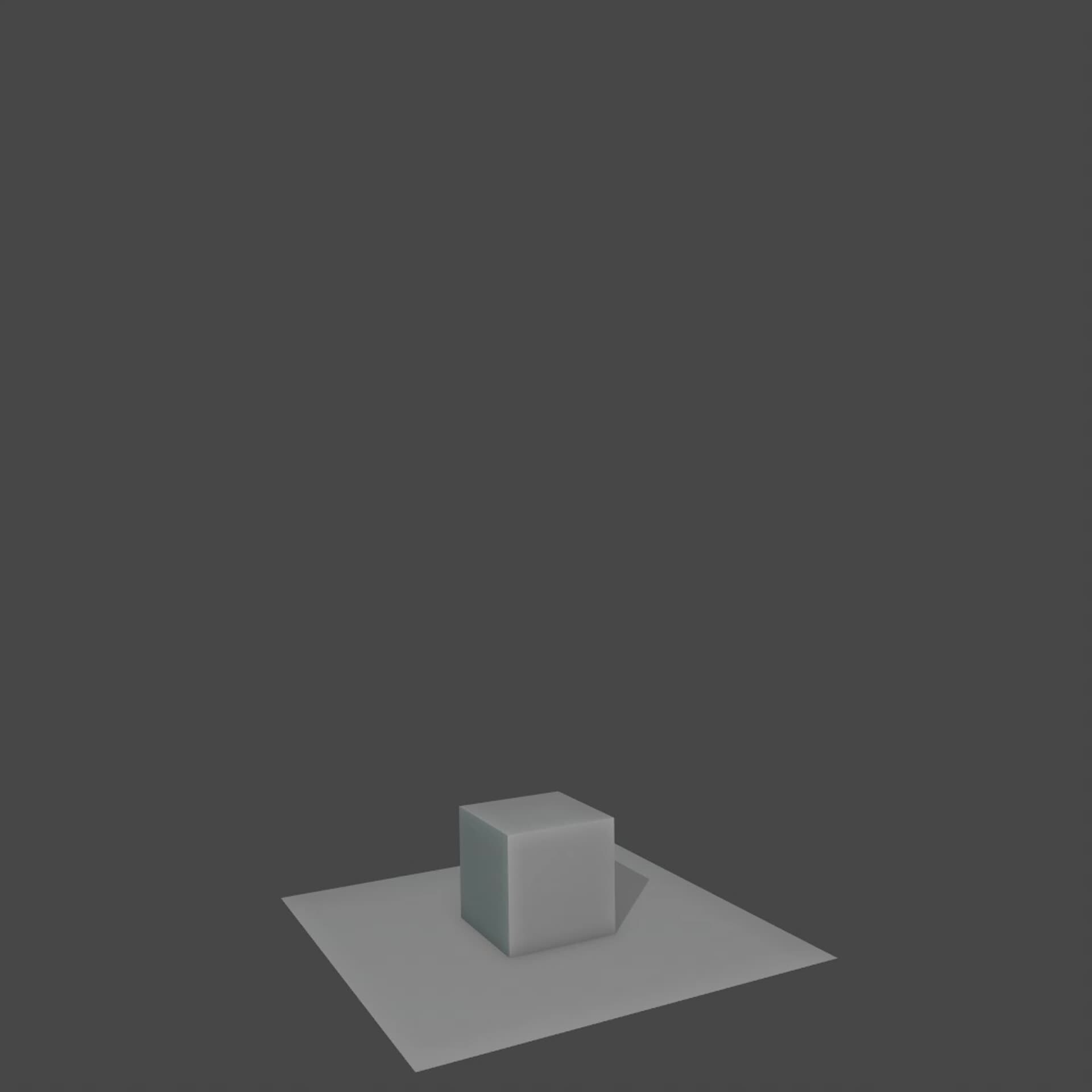 ArtStation - 3D Squash And Stretch Bouncing Cube Animation