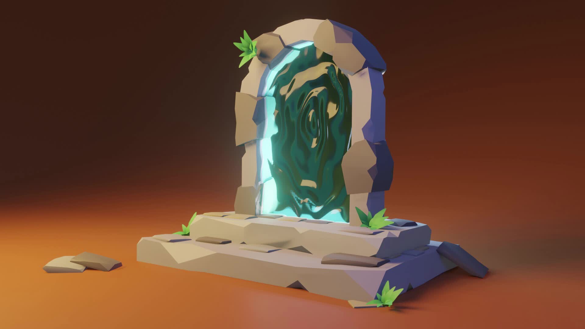 ArtStation - Portal in Blender (2021)