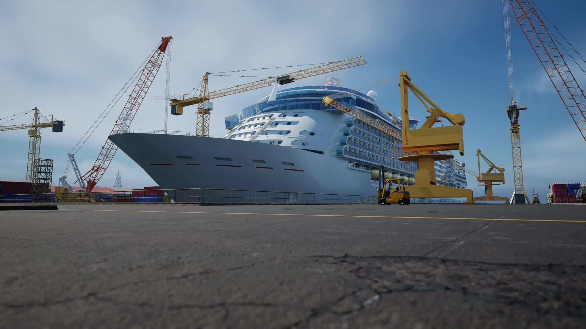 ArtStation - cruise ship