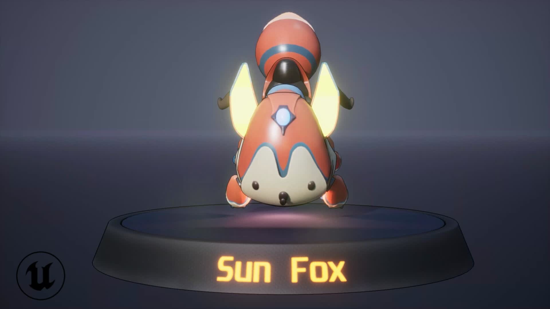 ArtStation - Sun fox by Collette Curan