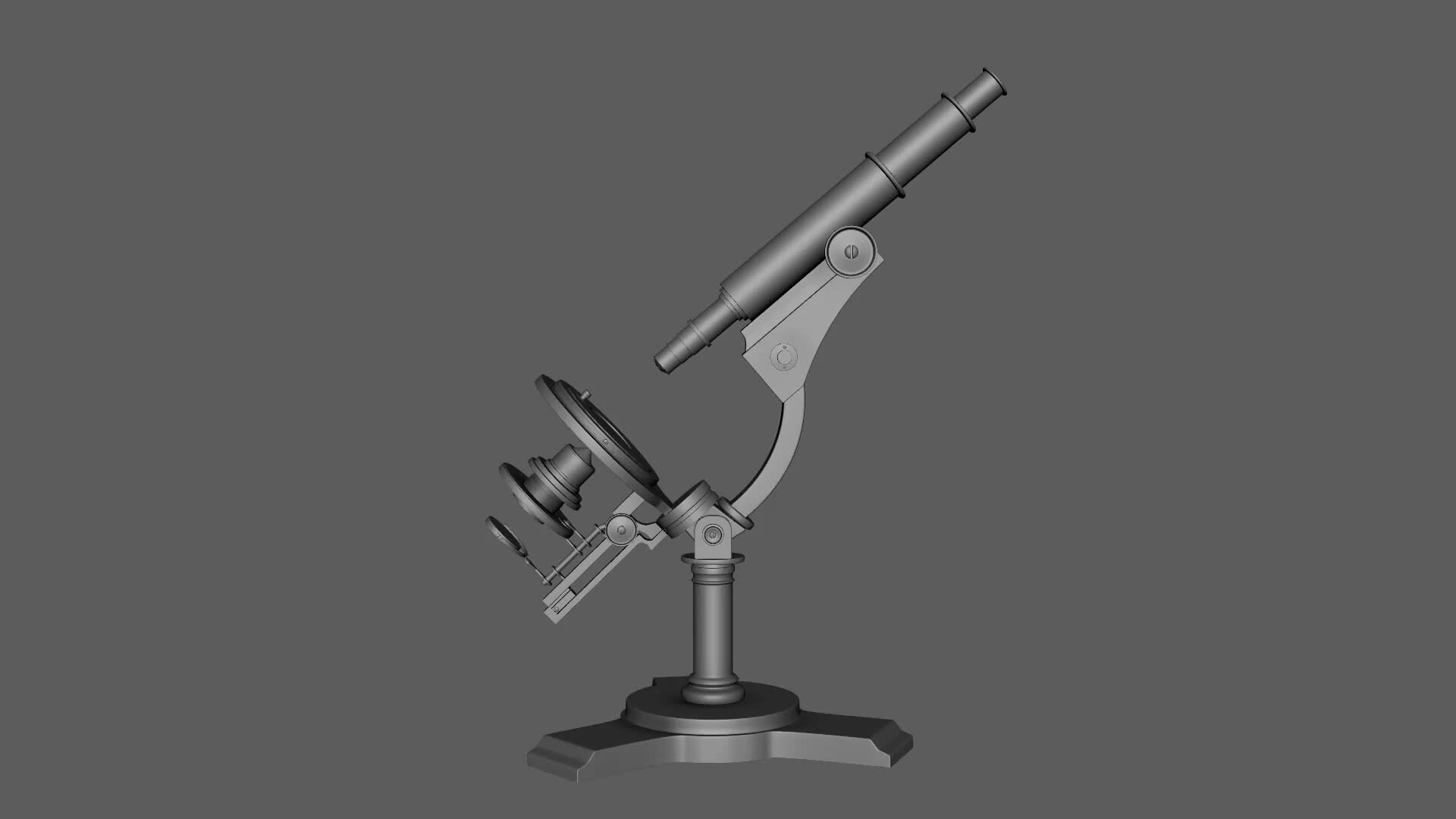 ArtStation - Ancient Microscope 3D model