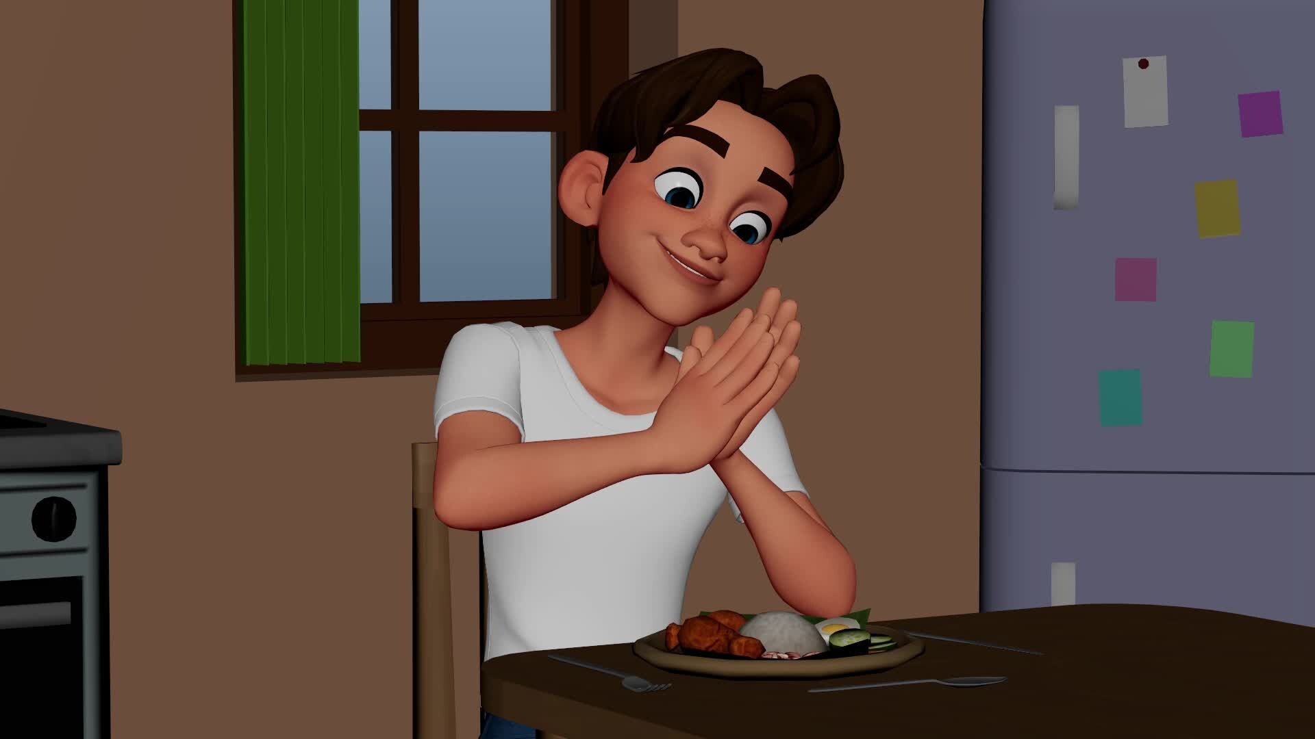 ArtStation - School Assignment : Bite & Chew