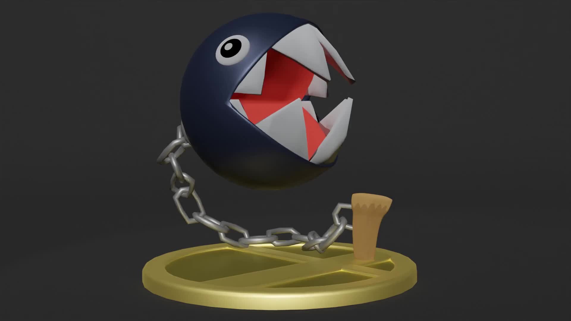 ArtStation - Nintendo Chain Chomp Model