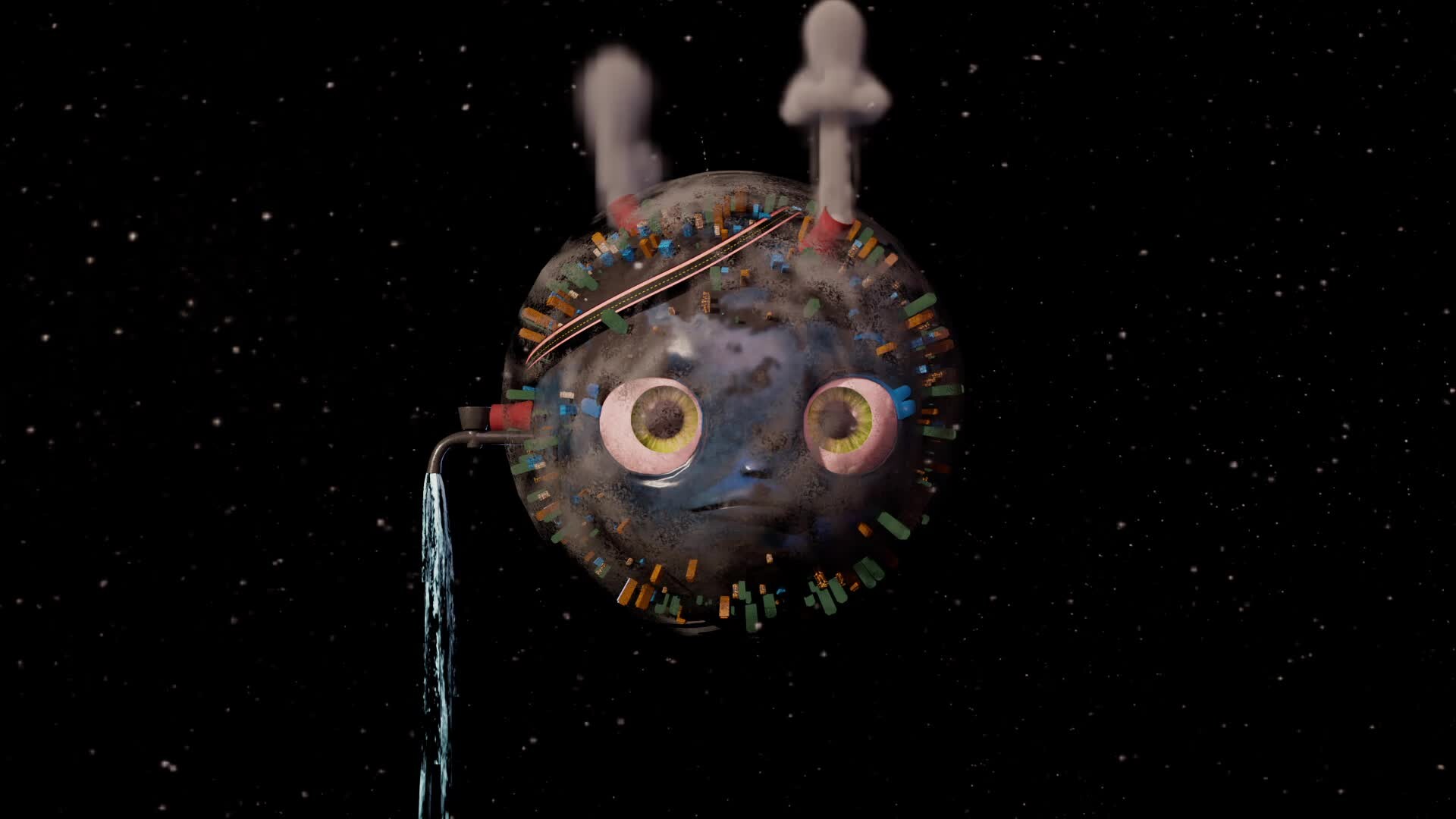 ArtStation - Polluted Earth