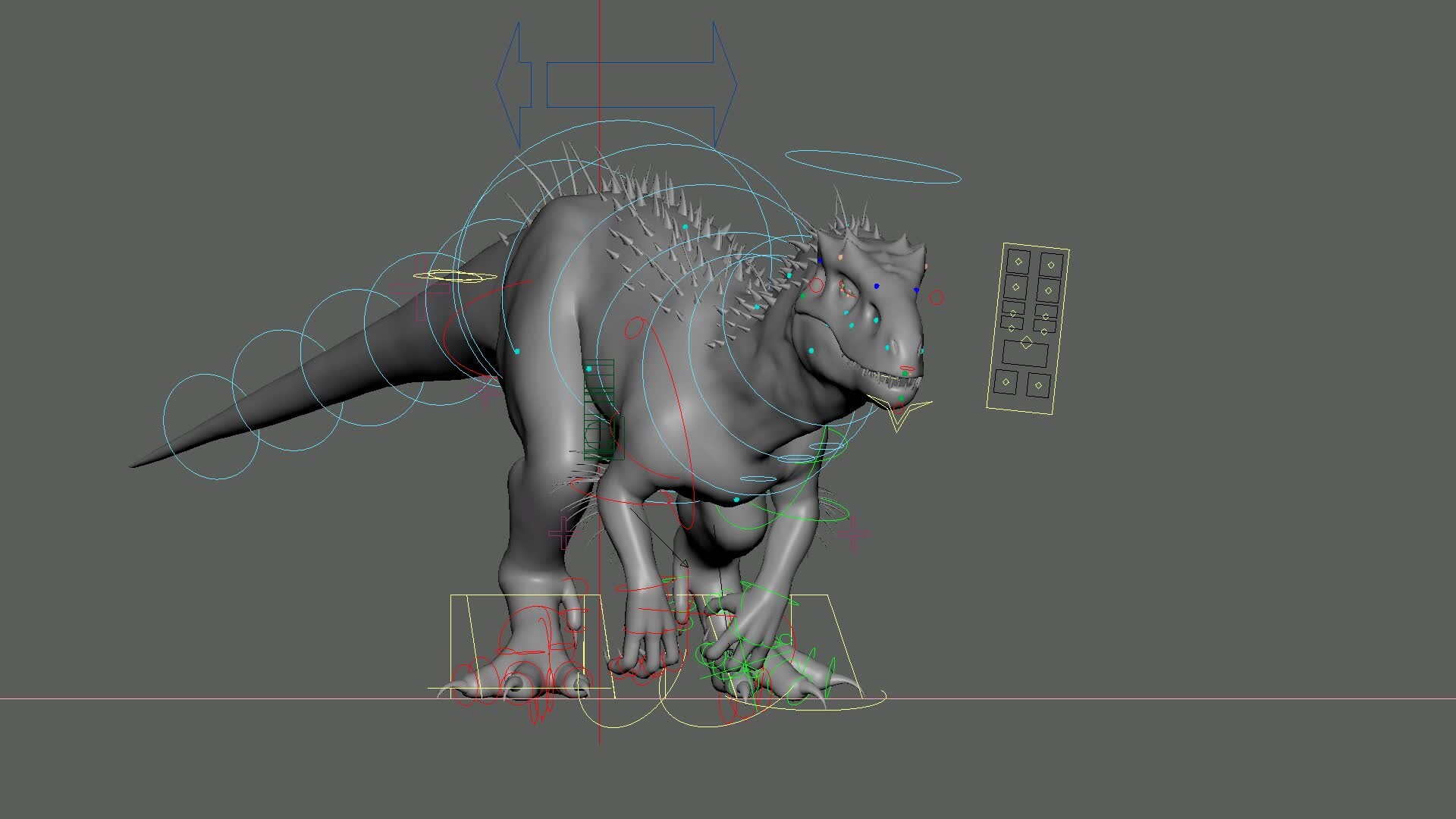 ArtStation - Dinosaur Roar Animation