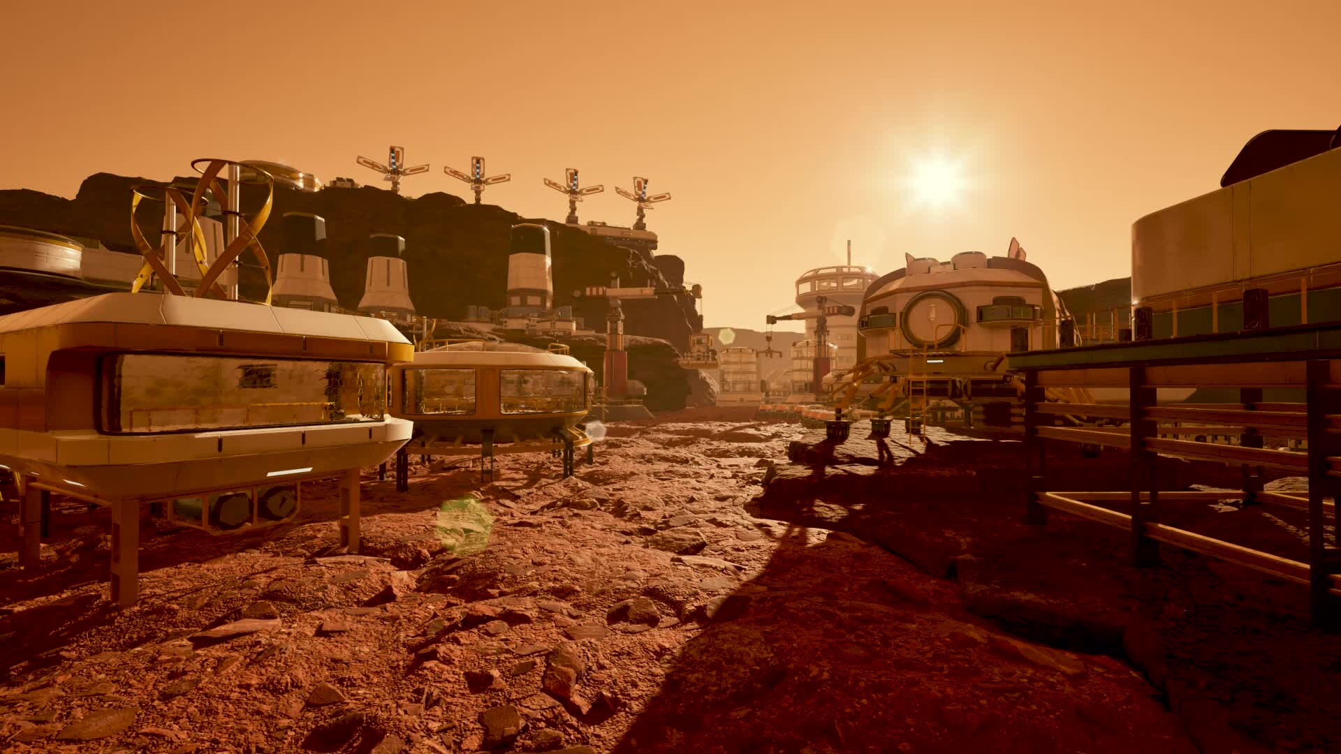 ArtStation - Mars colony