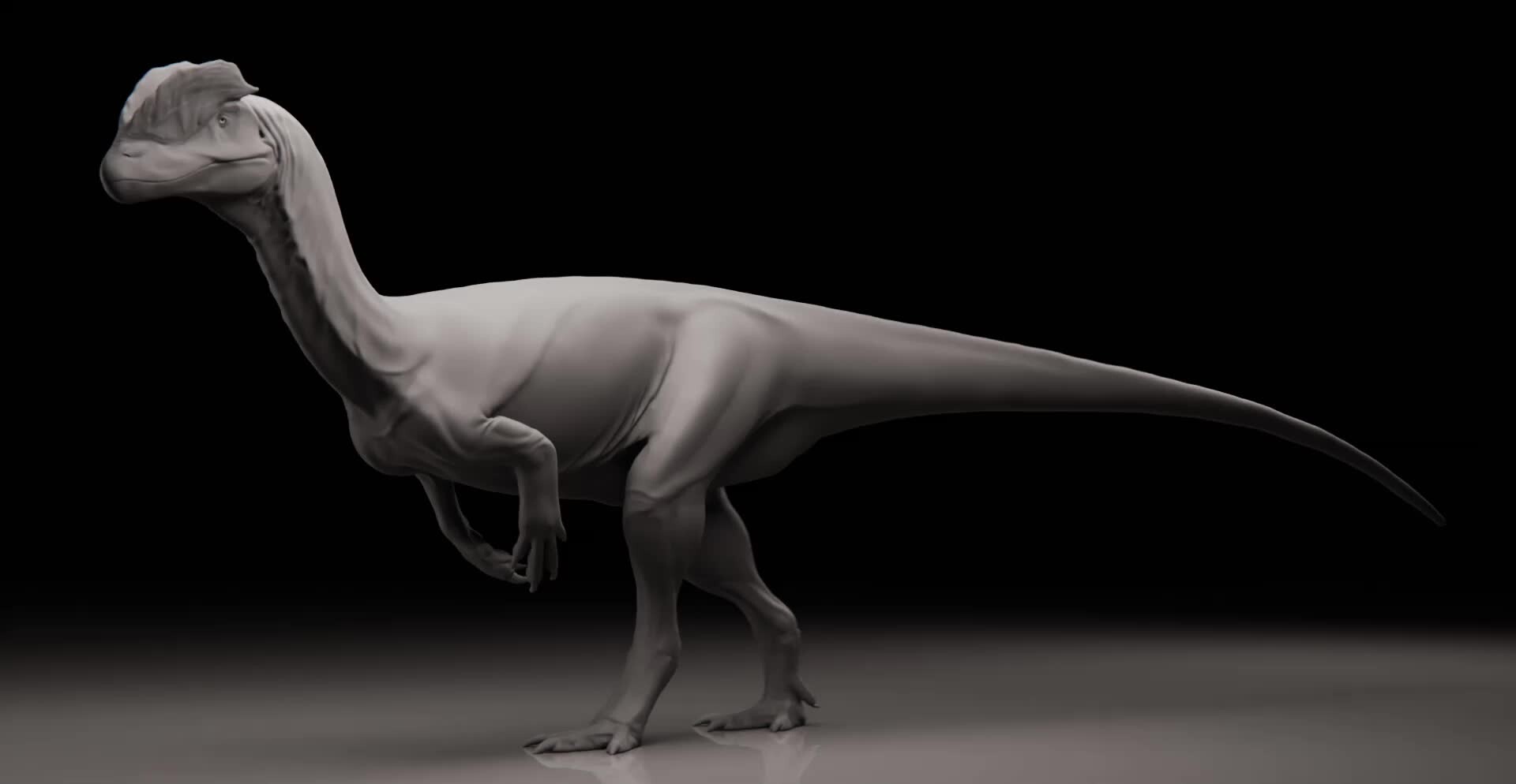 ArtStation - WIP Dilo walk cycle