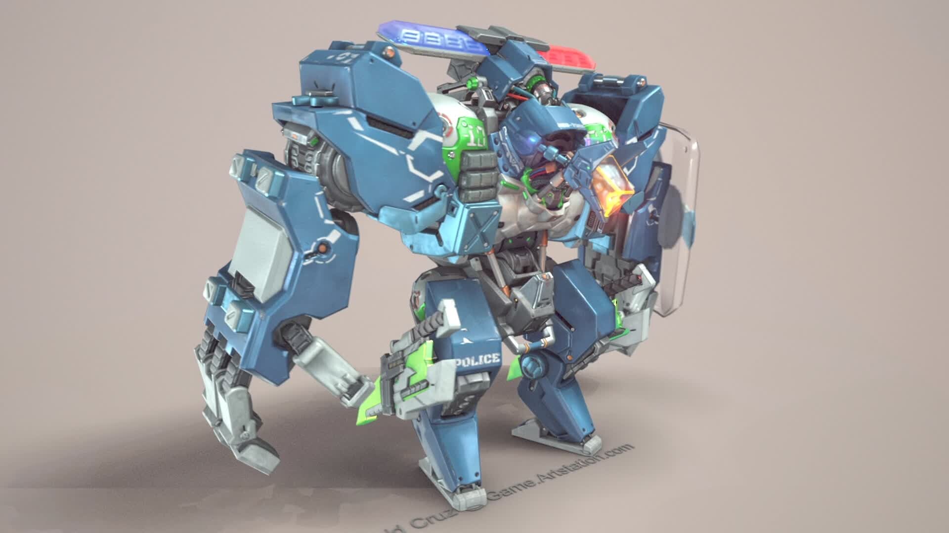 ArtStation - ZETA-II !!!(FLASHING LIGHTS WARNING)!!!