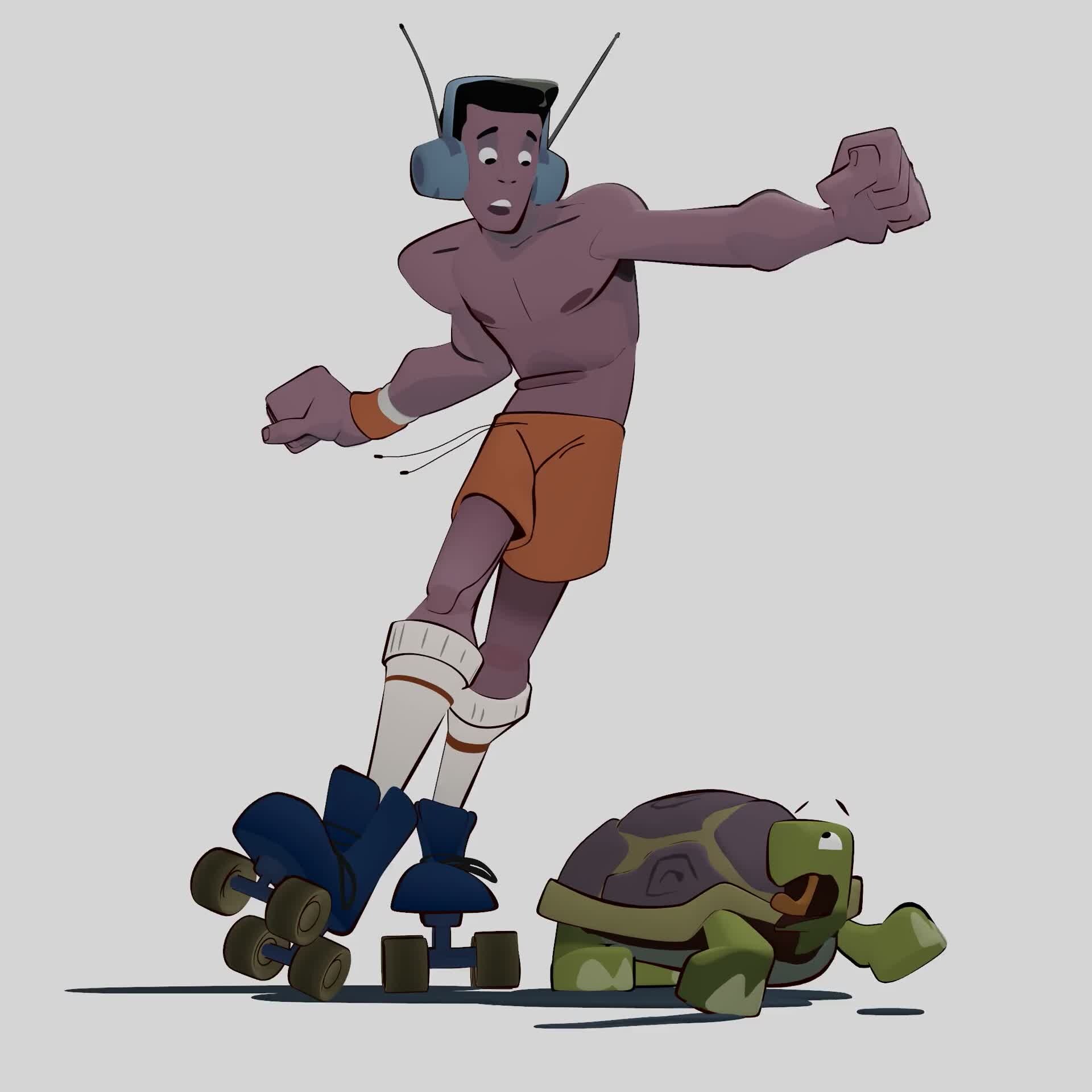 ArtStation - Roller Guy