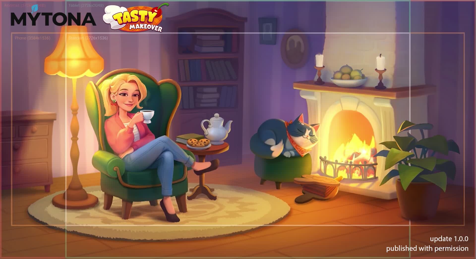 Dmitrii Mayer - Lobby Screen Animation (Tasty Makeover)