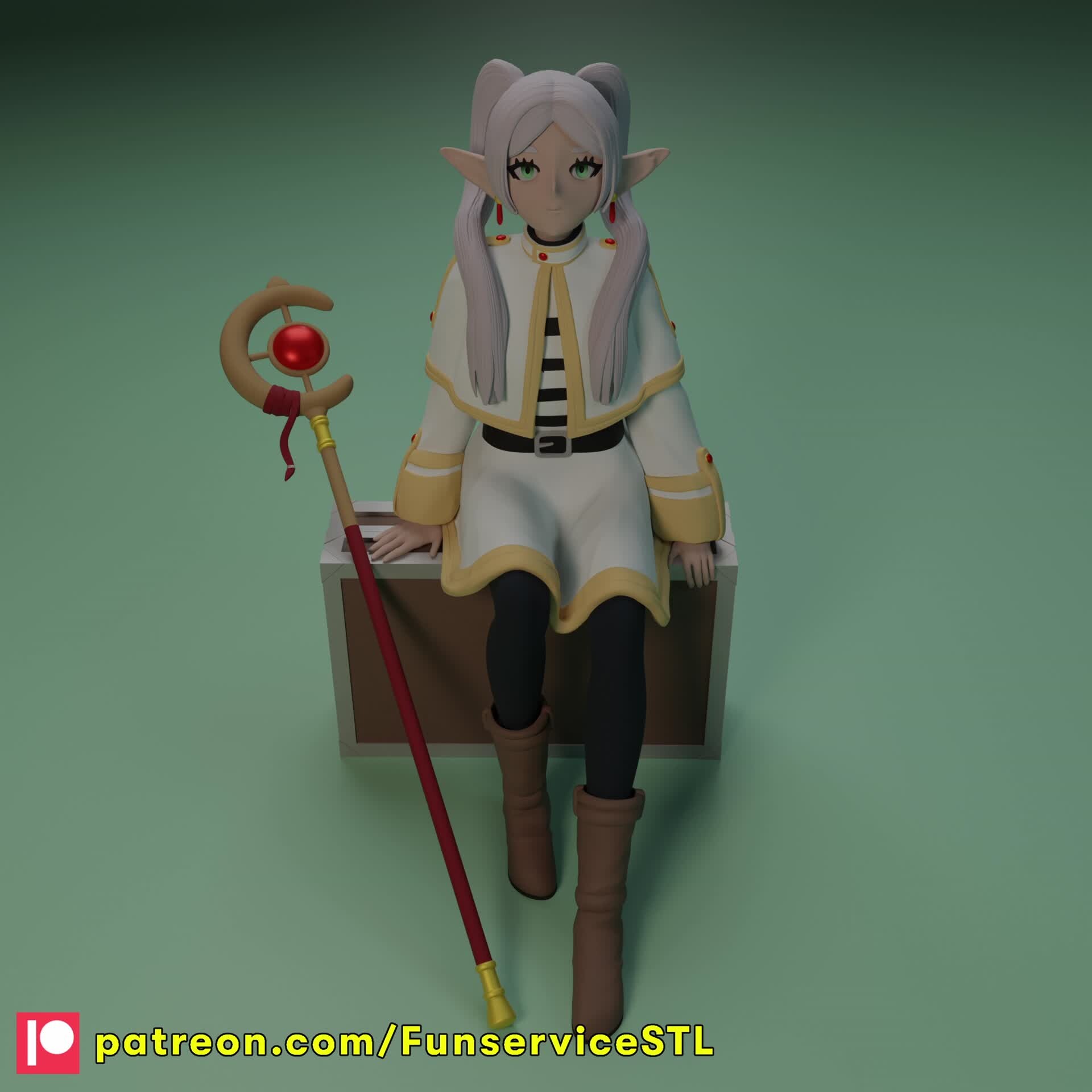 ArtStation - Frieren from Beyond journey's end anime