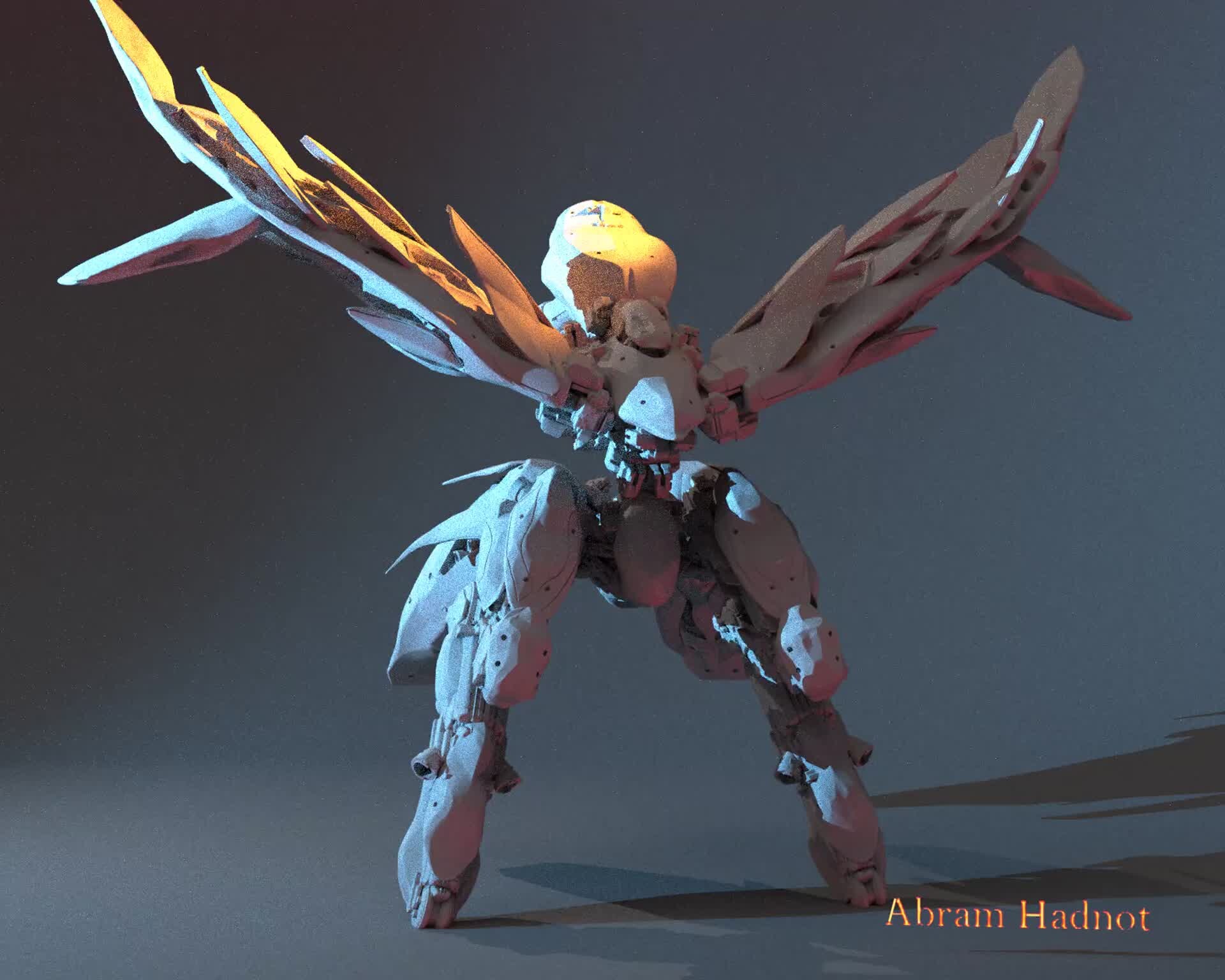 ArtStation - Exurion Archangel _ Autonomous Warfighting Machine