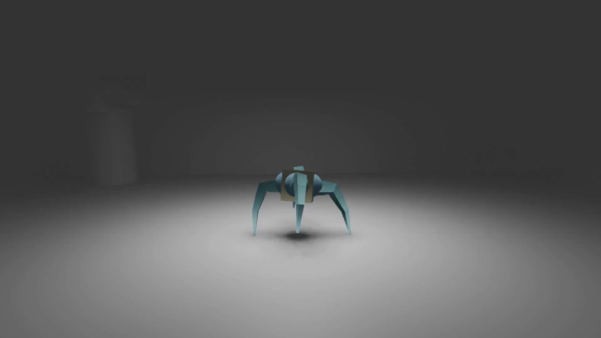 ArtStation - low poly spider