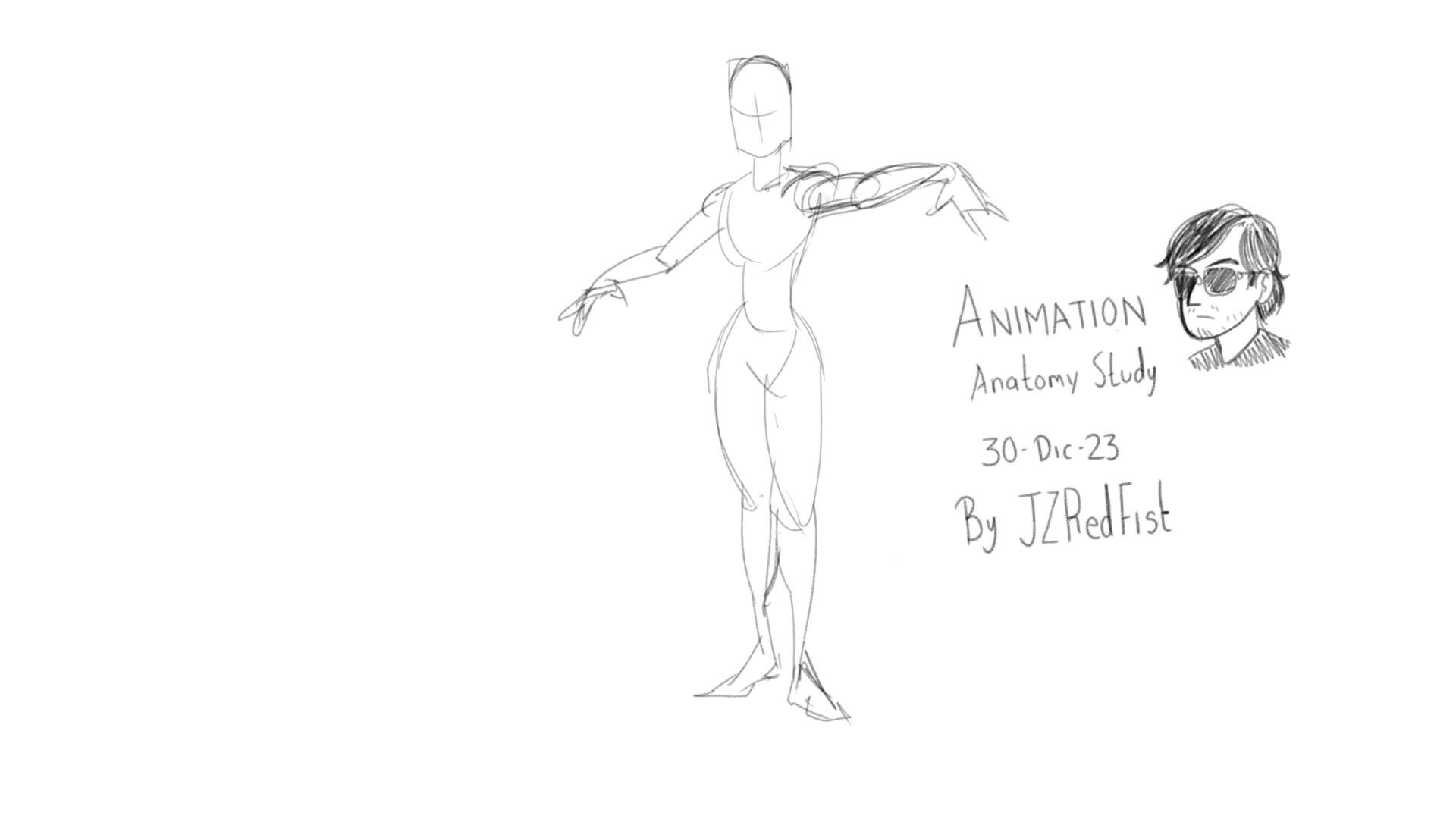 ArtStation - Rough animation study