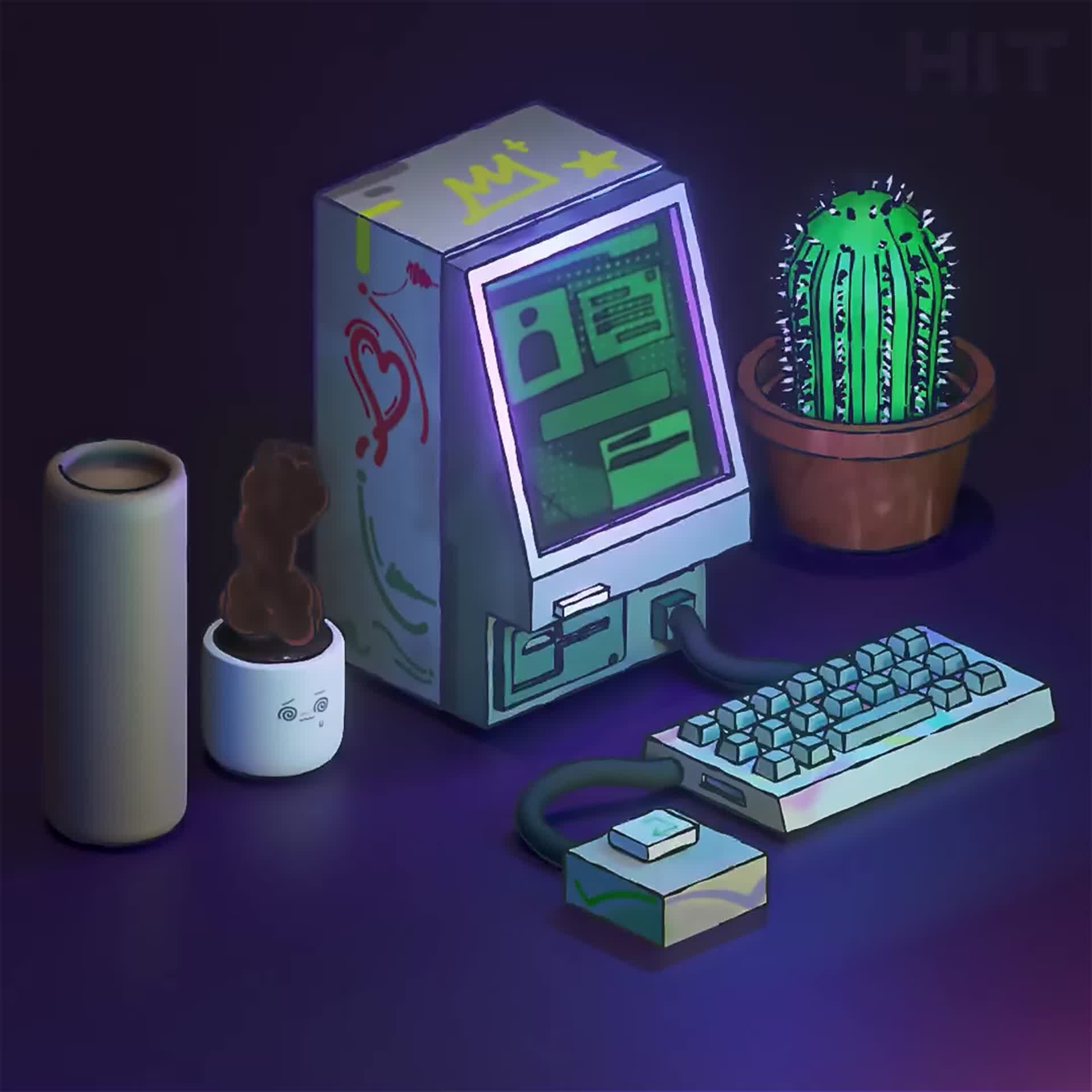 ArtStation - Basic Computer Stylized