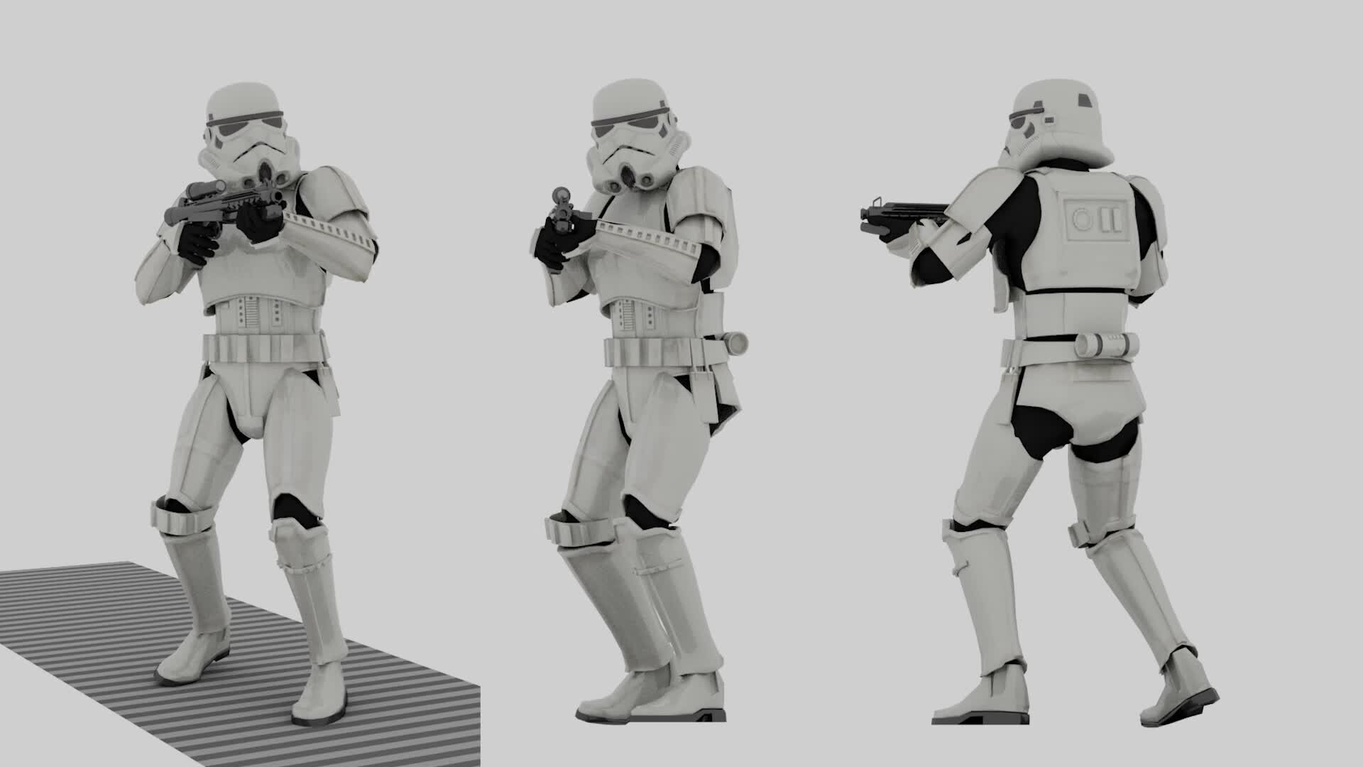ArtStation - Stormtrooper Animation Cycles