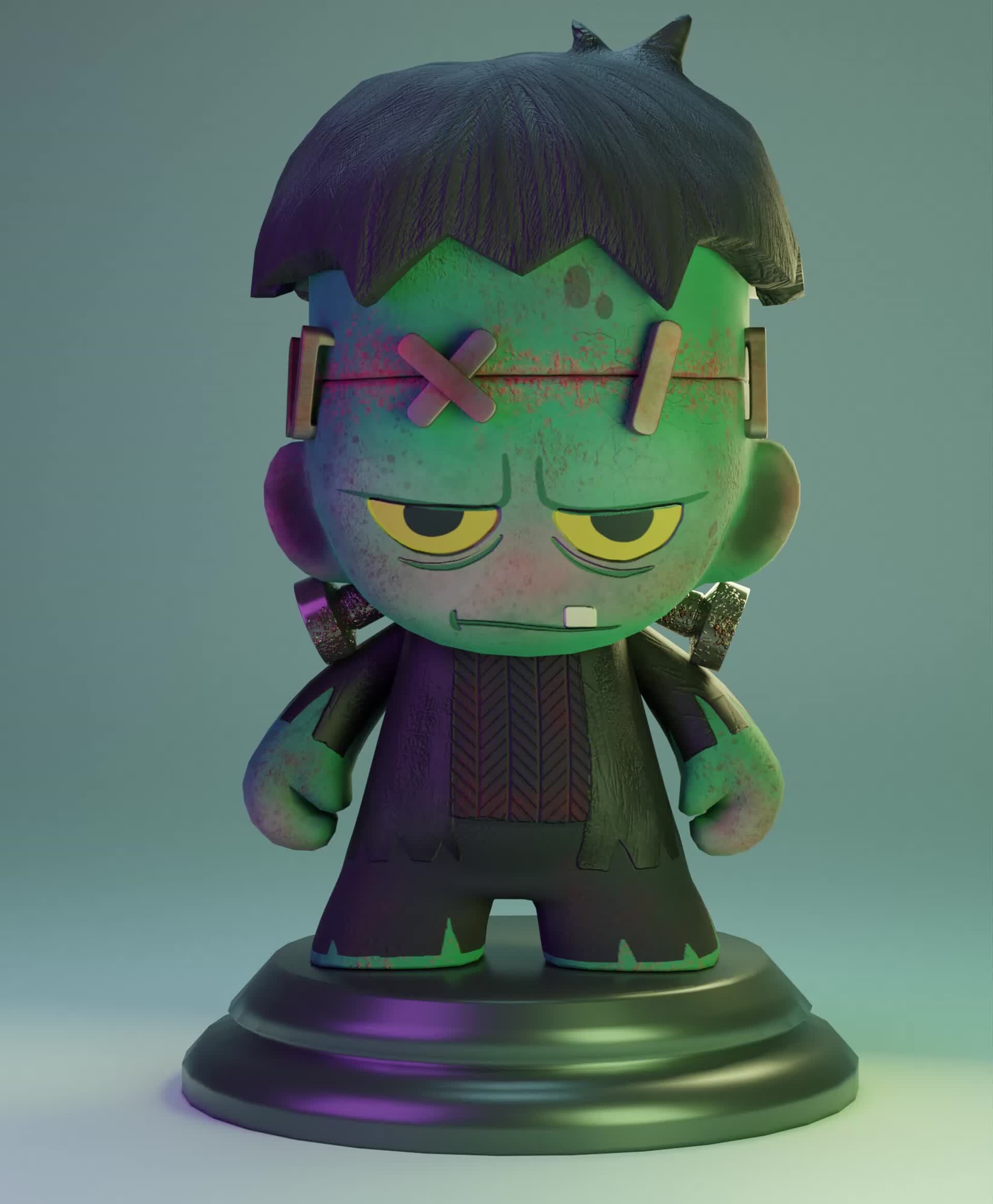 ArtStation - Kid Robot Zombie