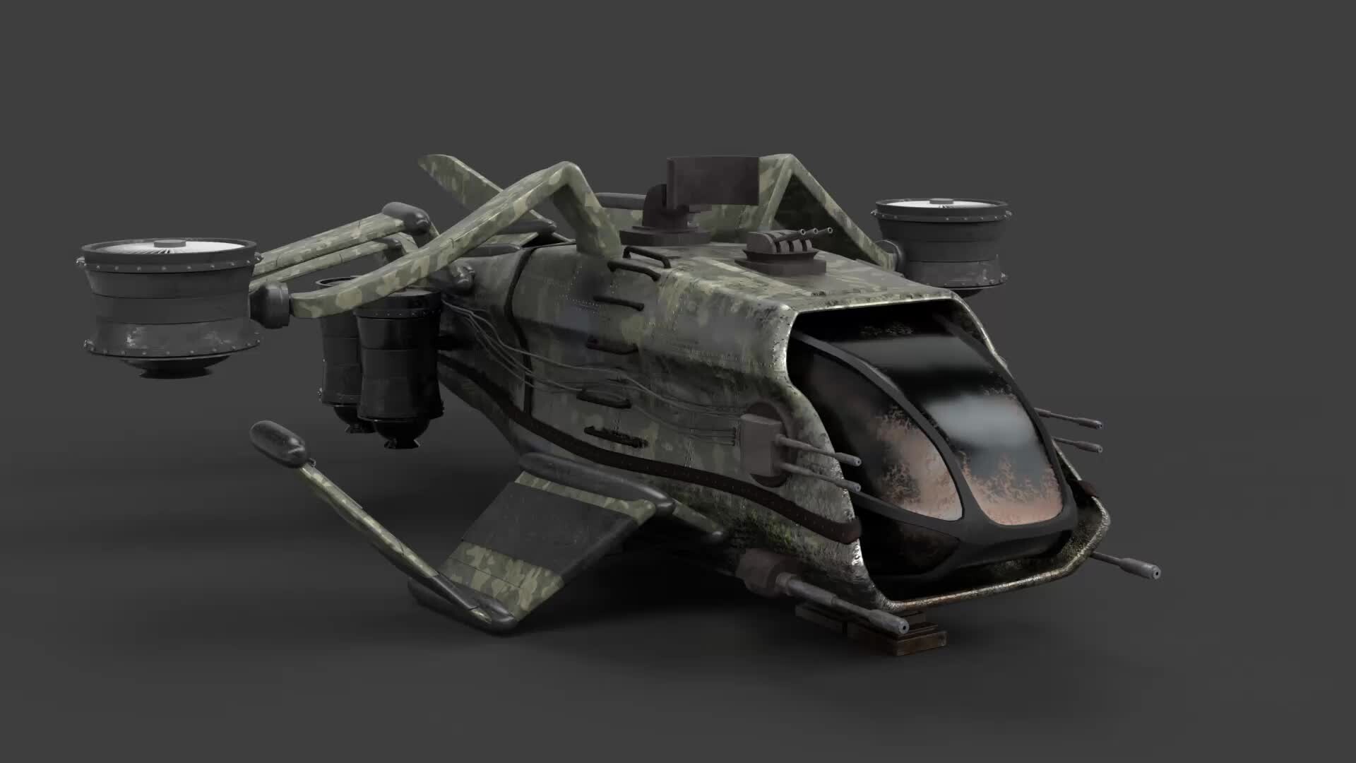 ArtStation - Military Dropship