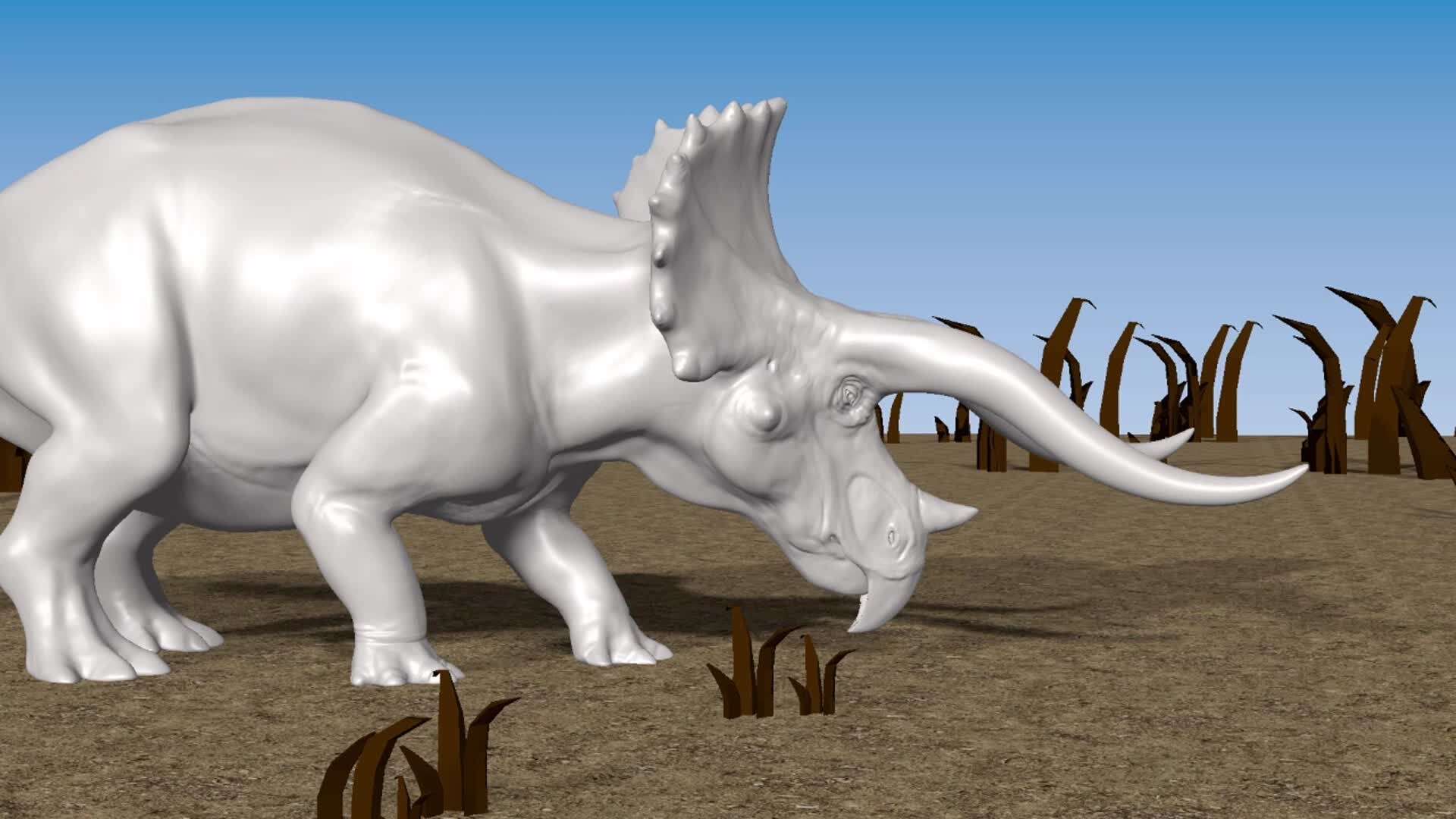 ArtStation - Dinosaur Dash WIP